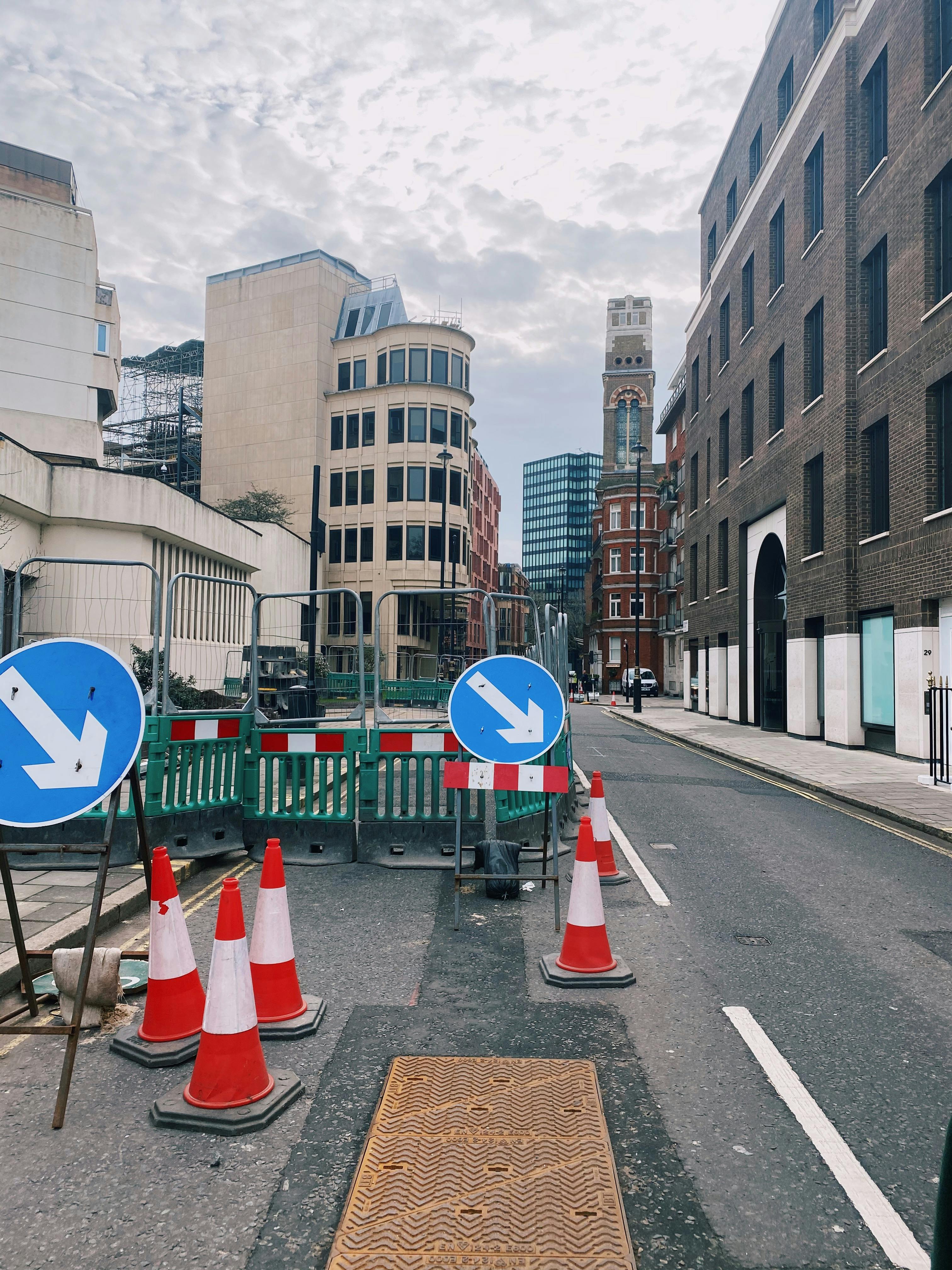 Roadworks in City · Free Stock Photo