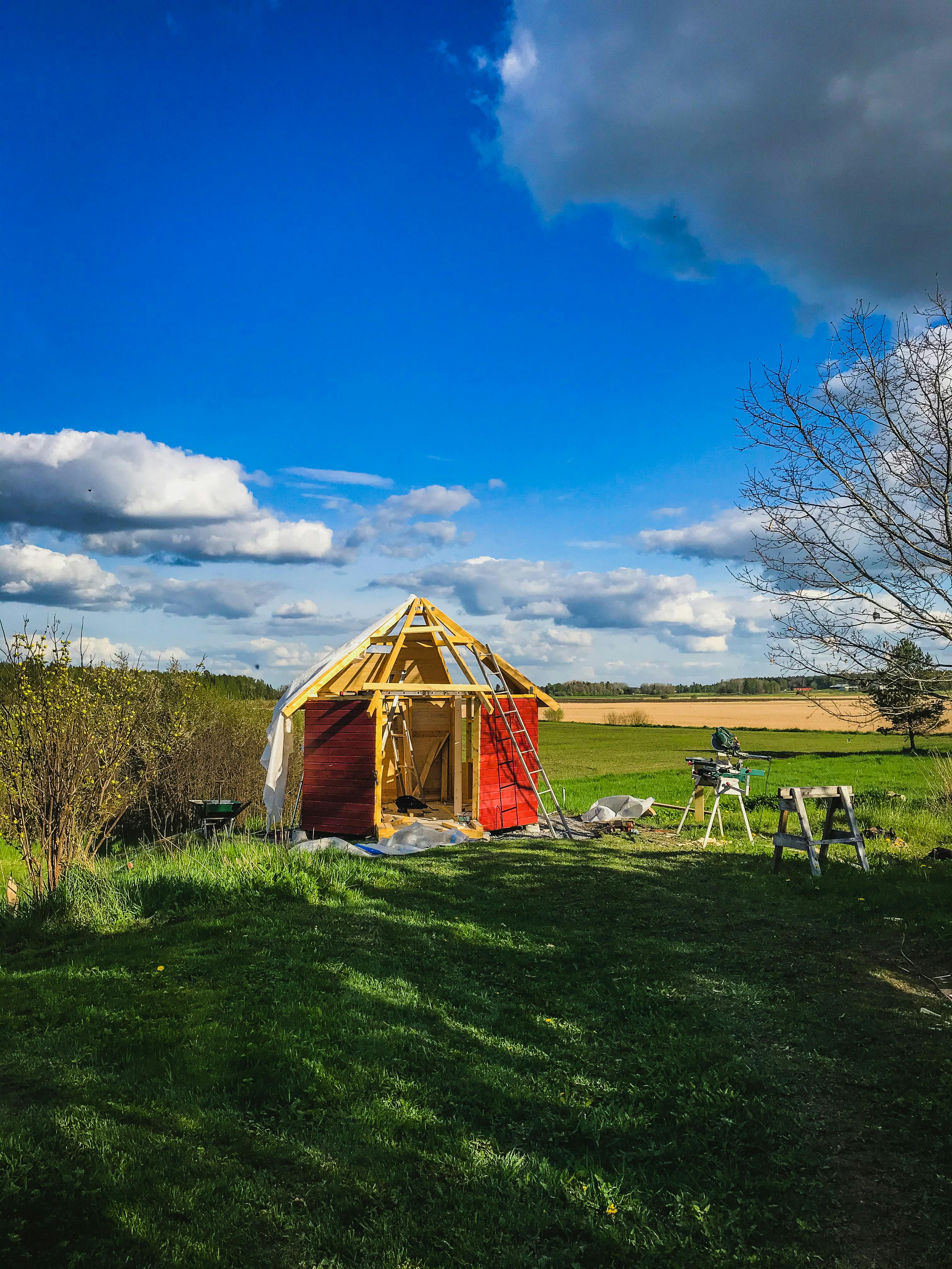 Glass Shed in Forest · Free Stock Photo