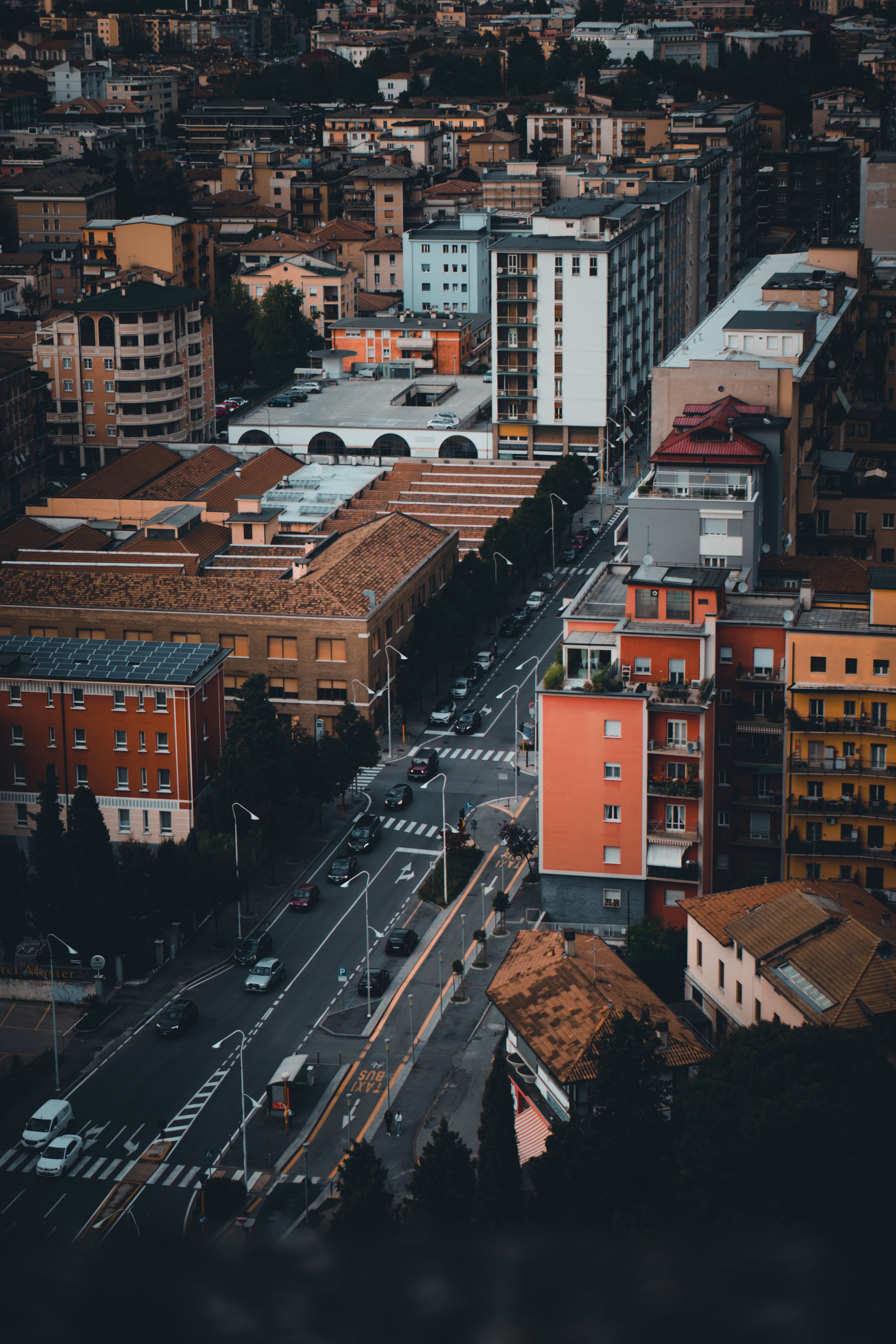 Drone Photography of City Buildings · Free Stock Photo