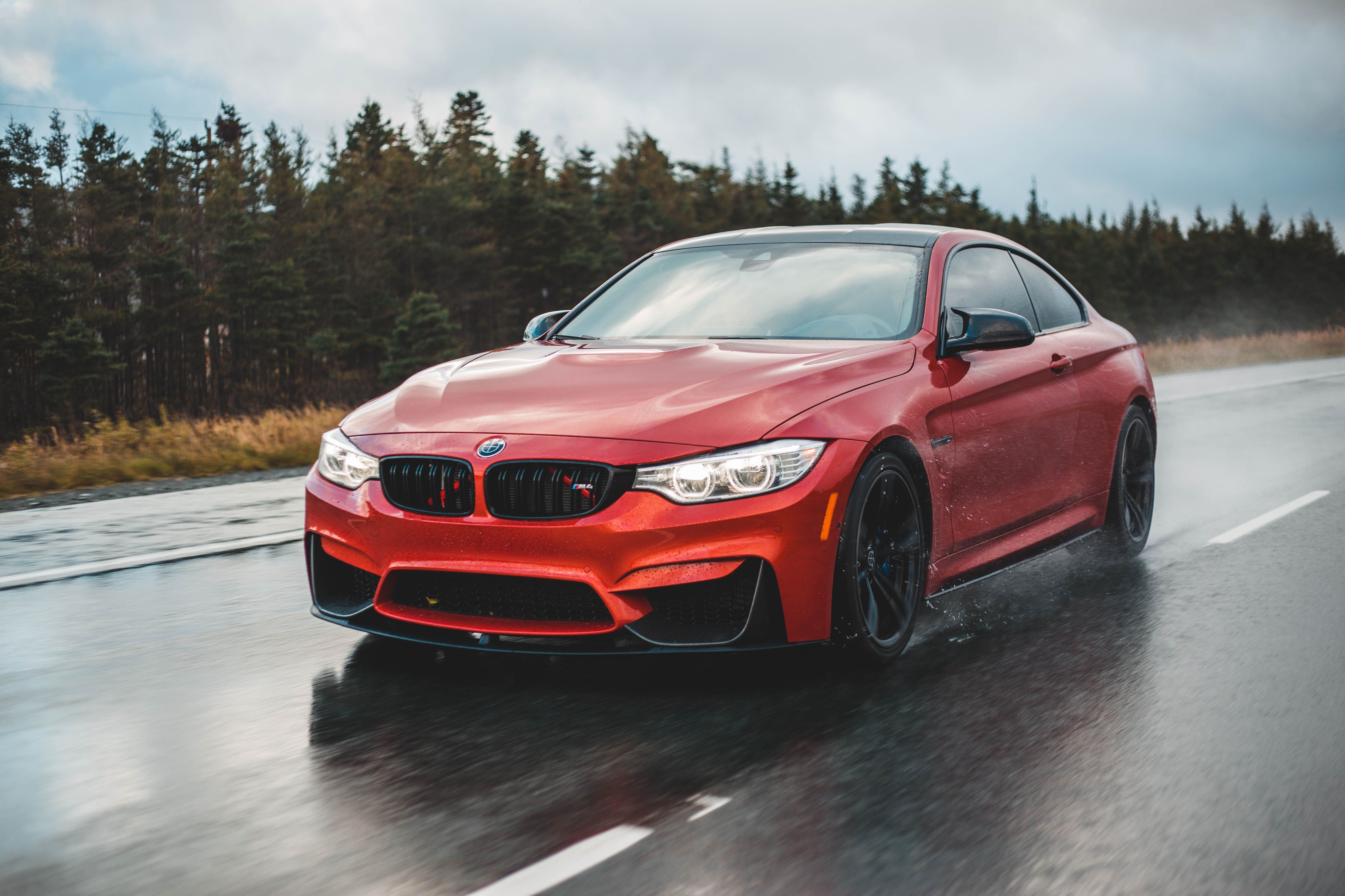 Red BMW Series 4 · Free Stock Photo