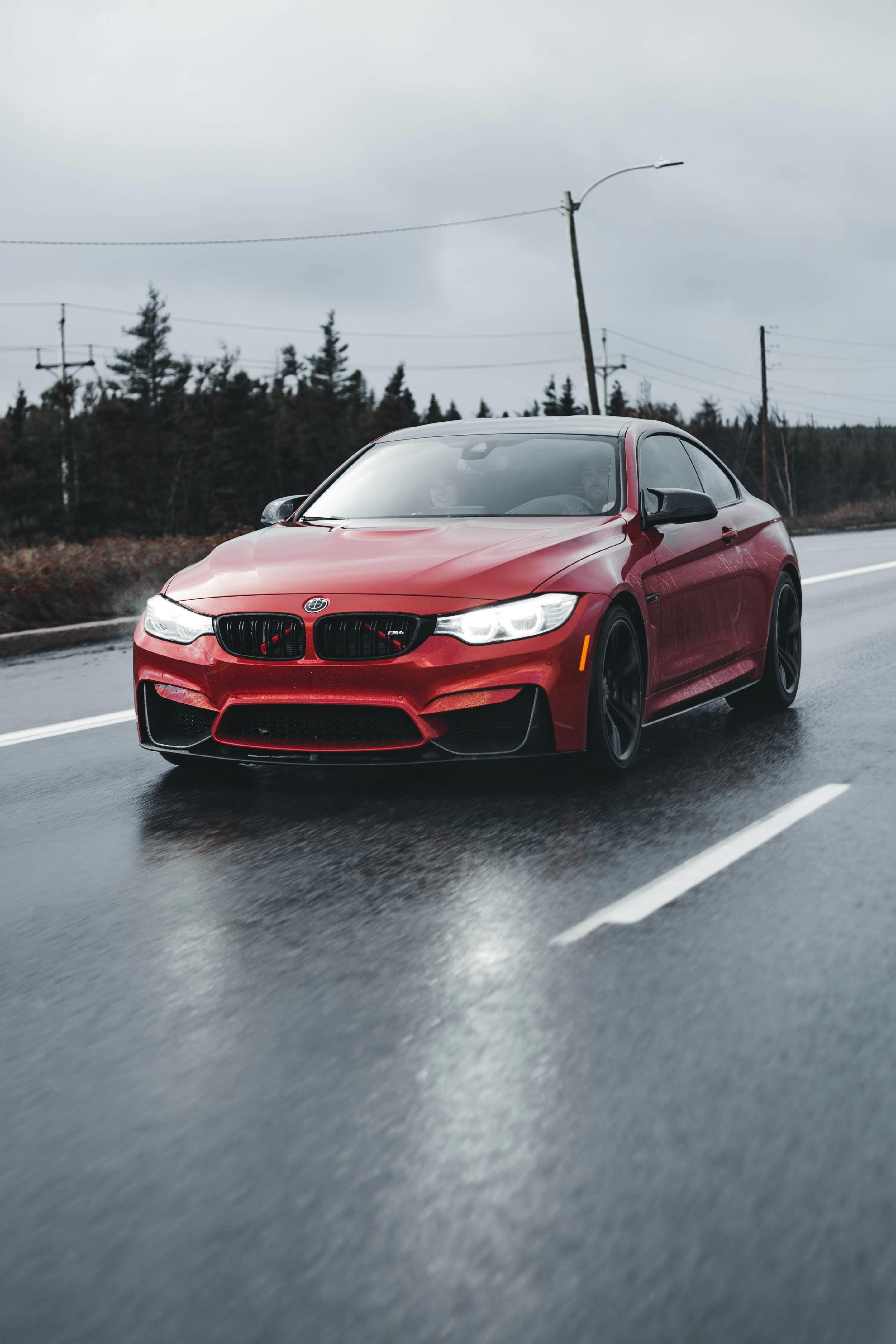 Photo of a Red Sedan · Free Stock Photo