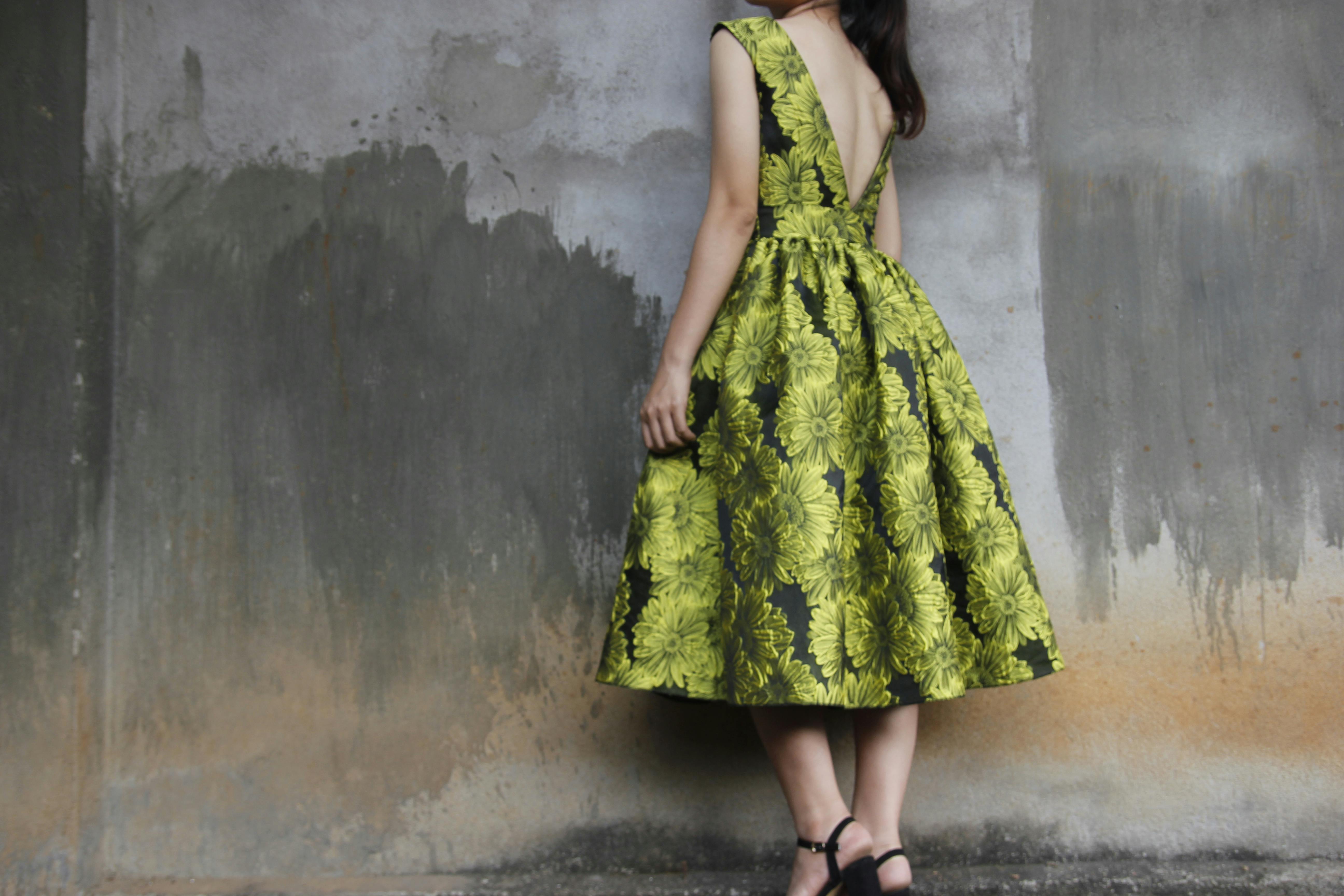 Photo of Woman Wearing Funky Dress · Free Stock Photo