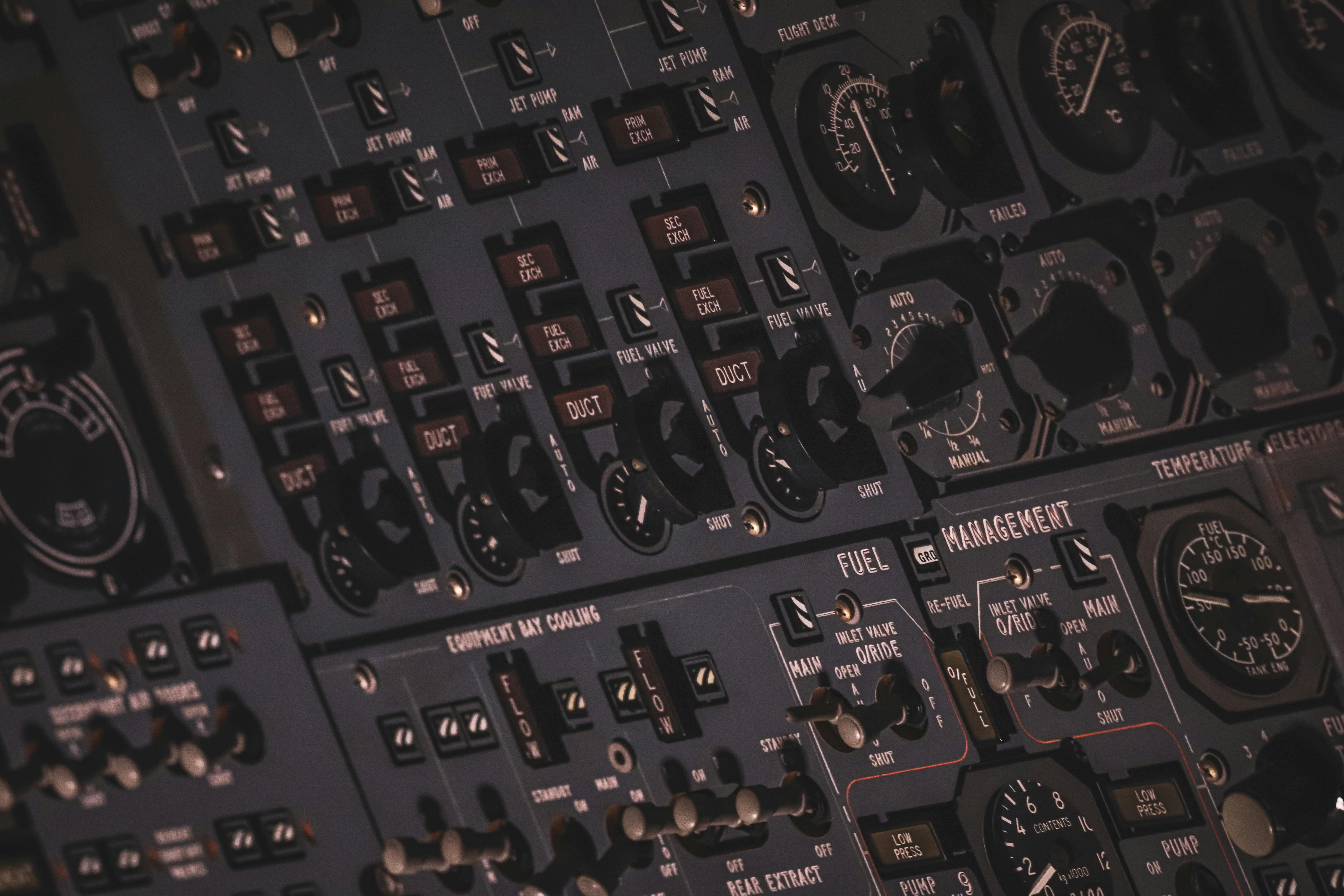 Black and Gray Control Panel · Free Stock Photo