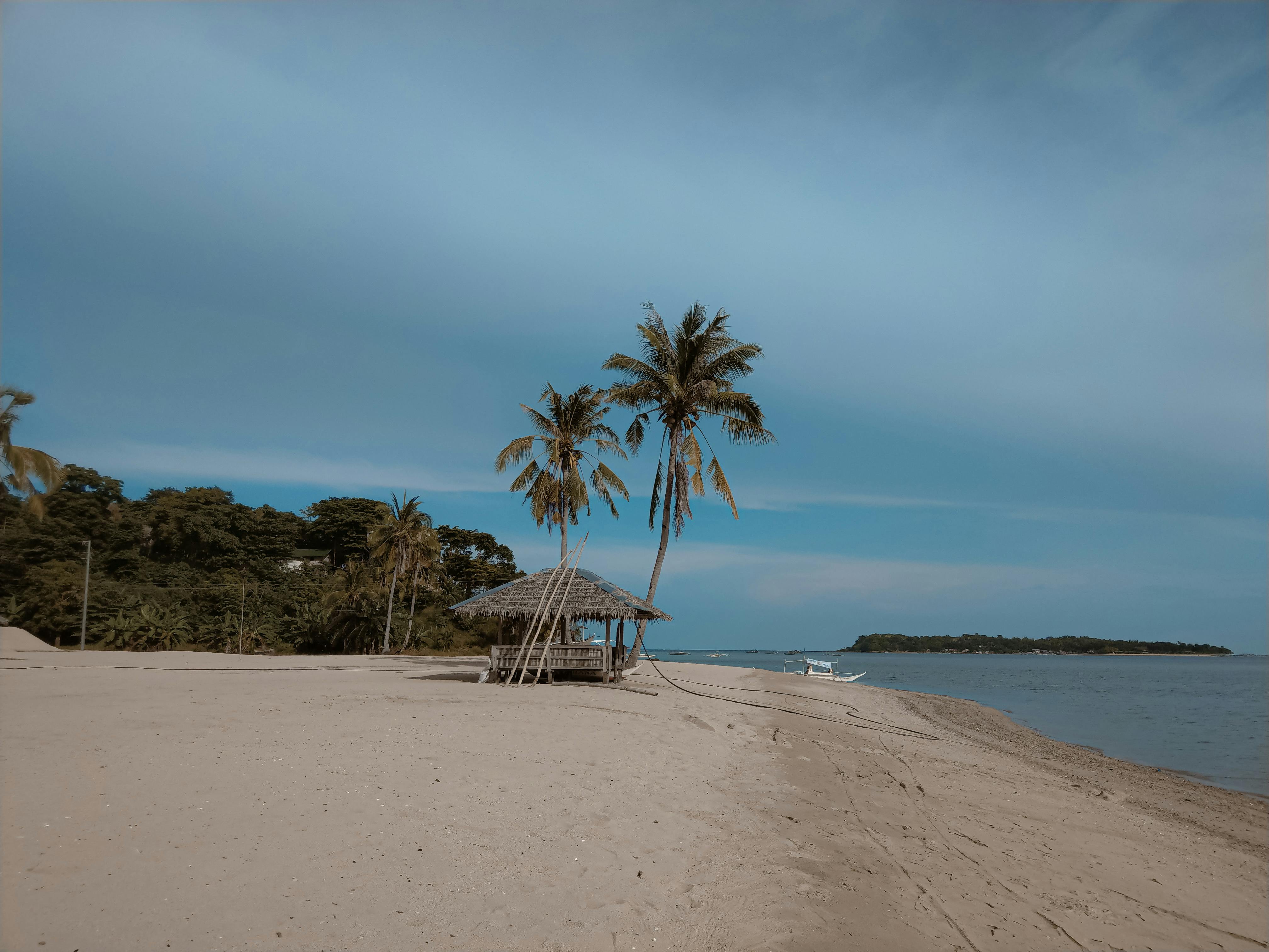 Selective Focus Photo of Brown Nipa Hut · Free Stock Photo