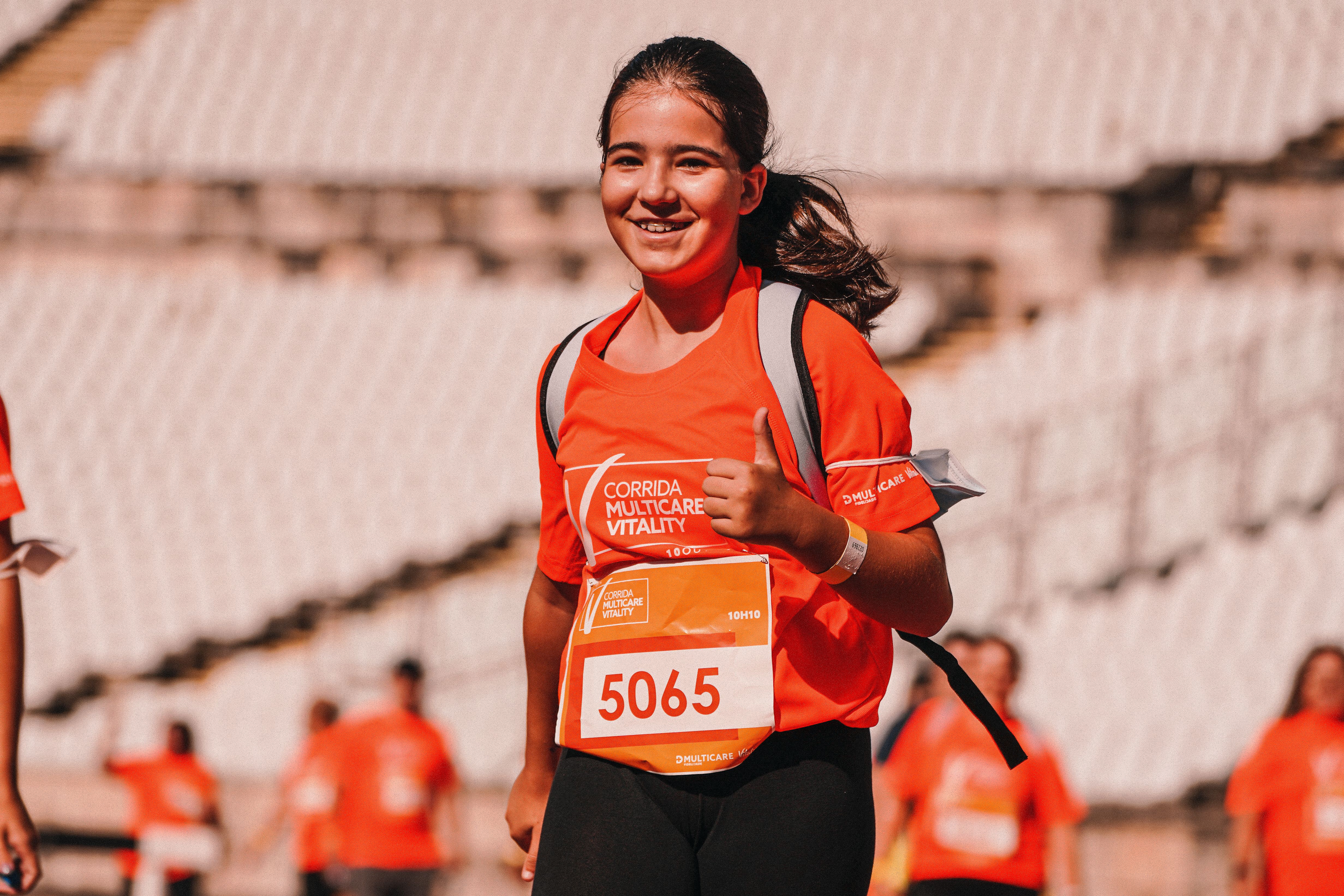 A Runner Giving a Thumbs Up · Free Stock Photo