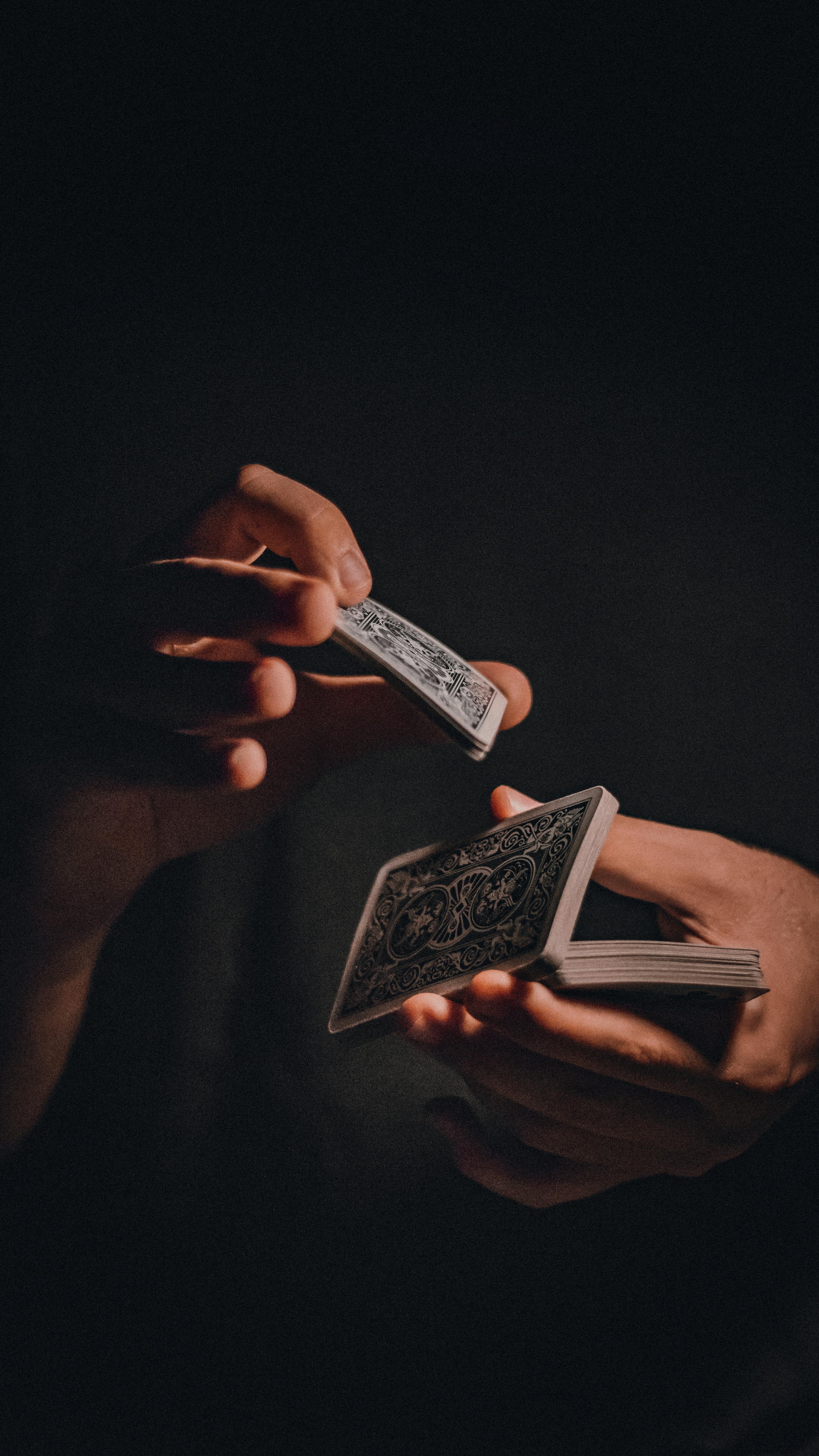Person Holding Uno Cards · Free Stock Photo