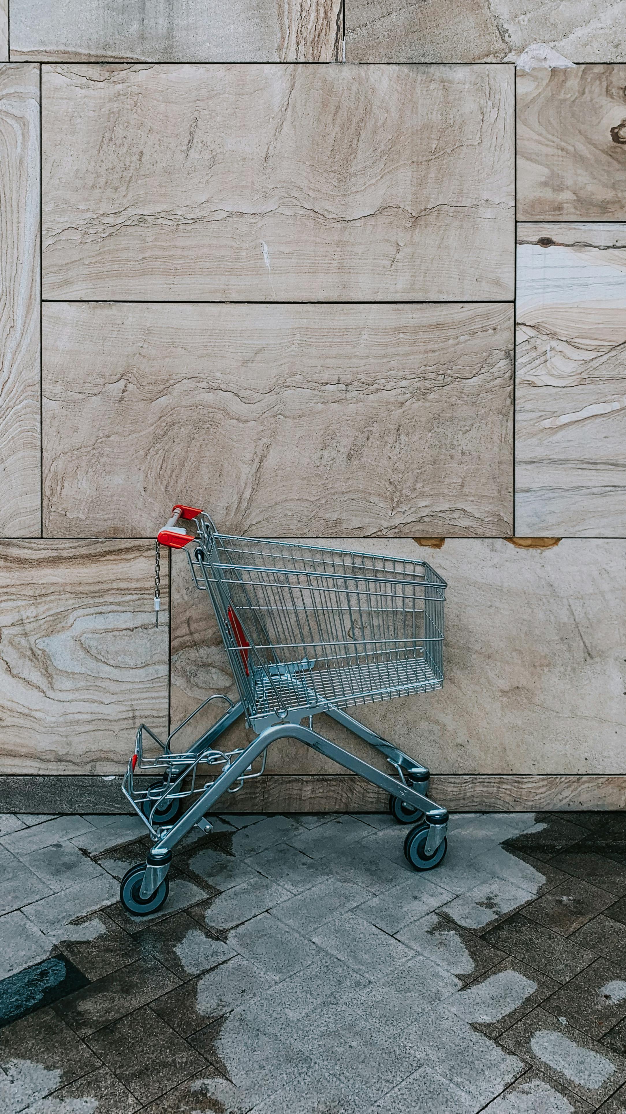 Photo of Stacked Shopping Carts · Free Stock Photo
