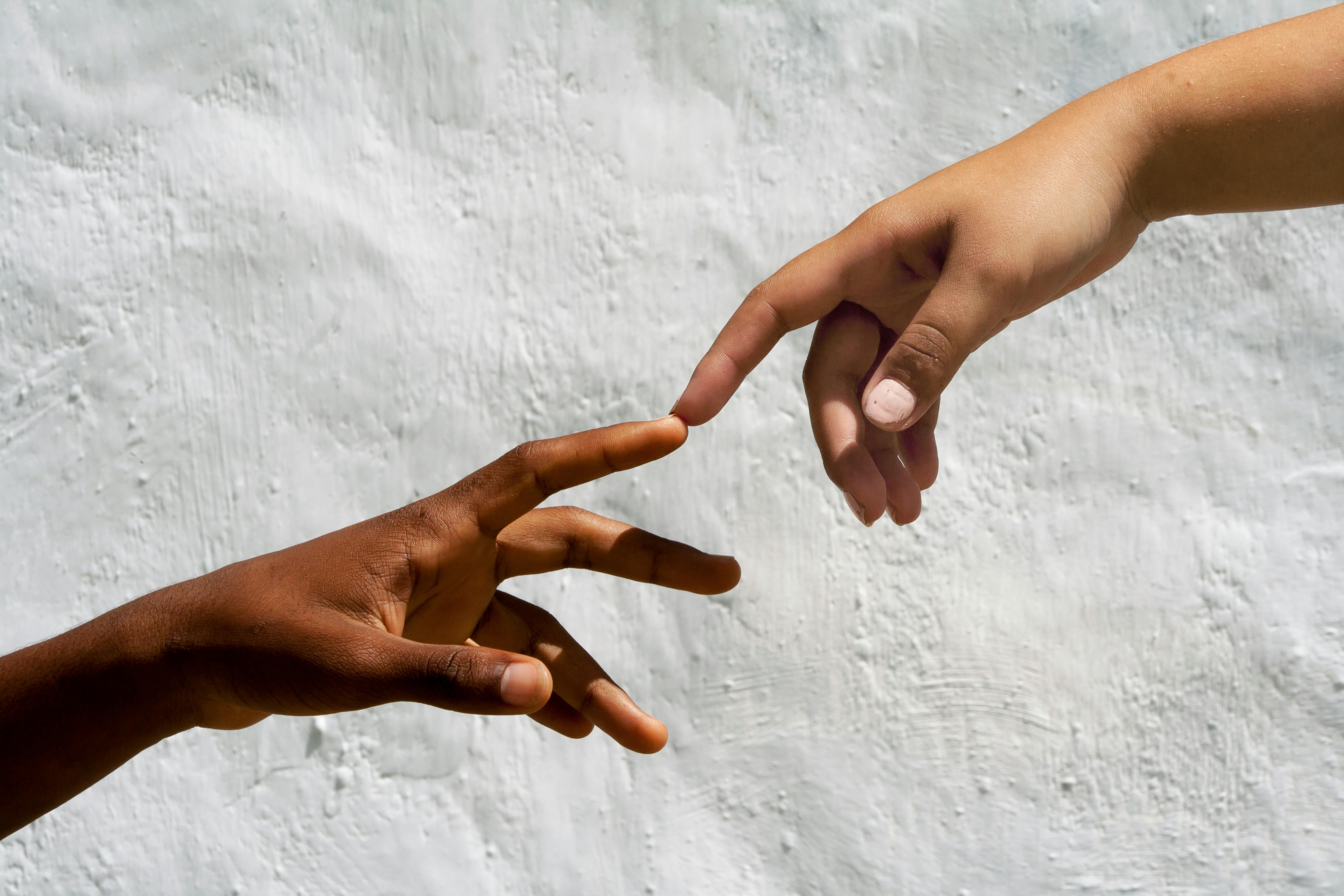 Fingers Pointing at Each Other · Free Stock Photo
