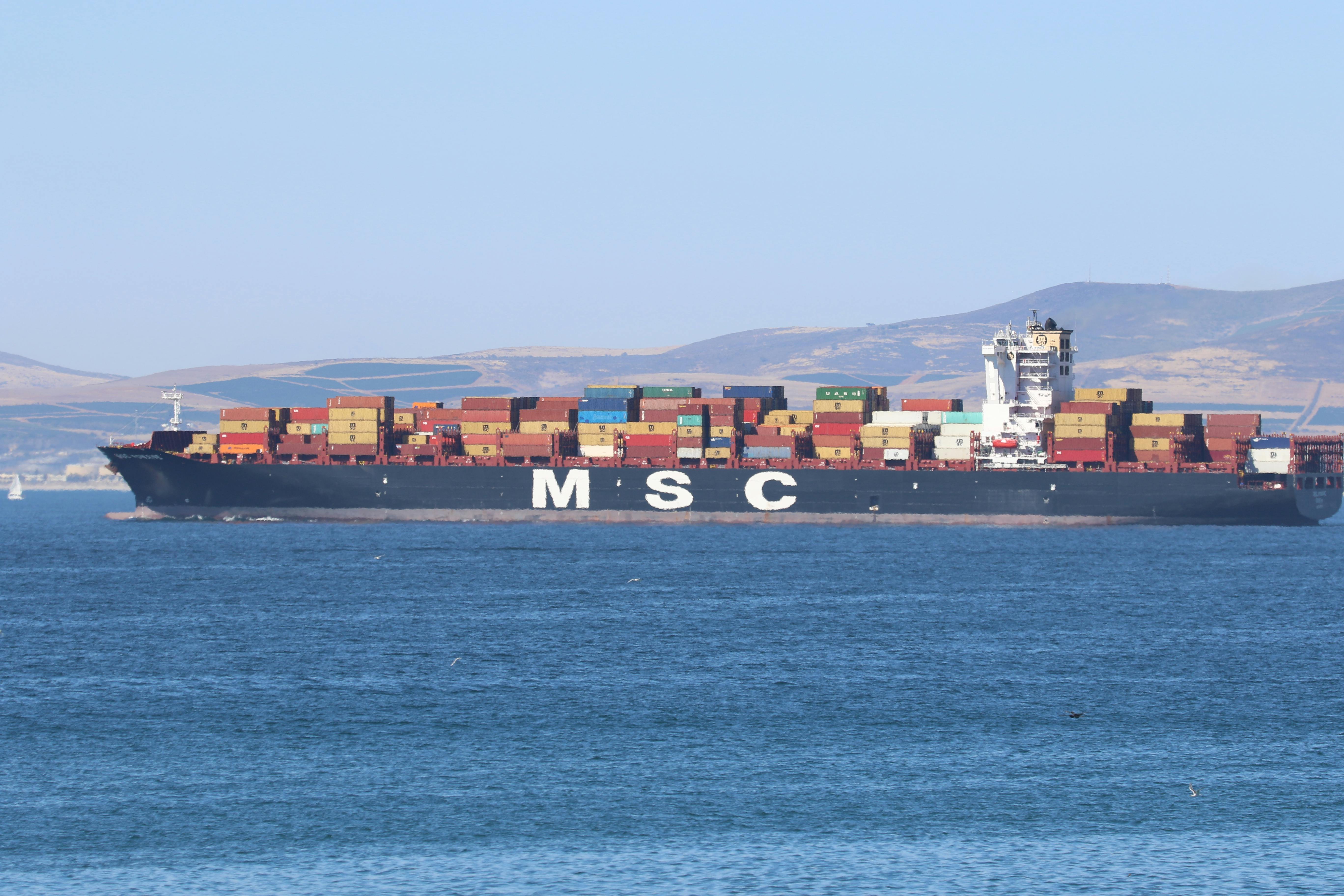 Free stock photo of cargo containers, ocean, sea - Stock Image - Everypixel