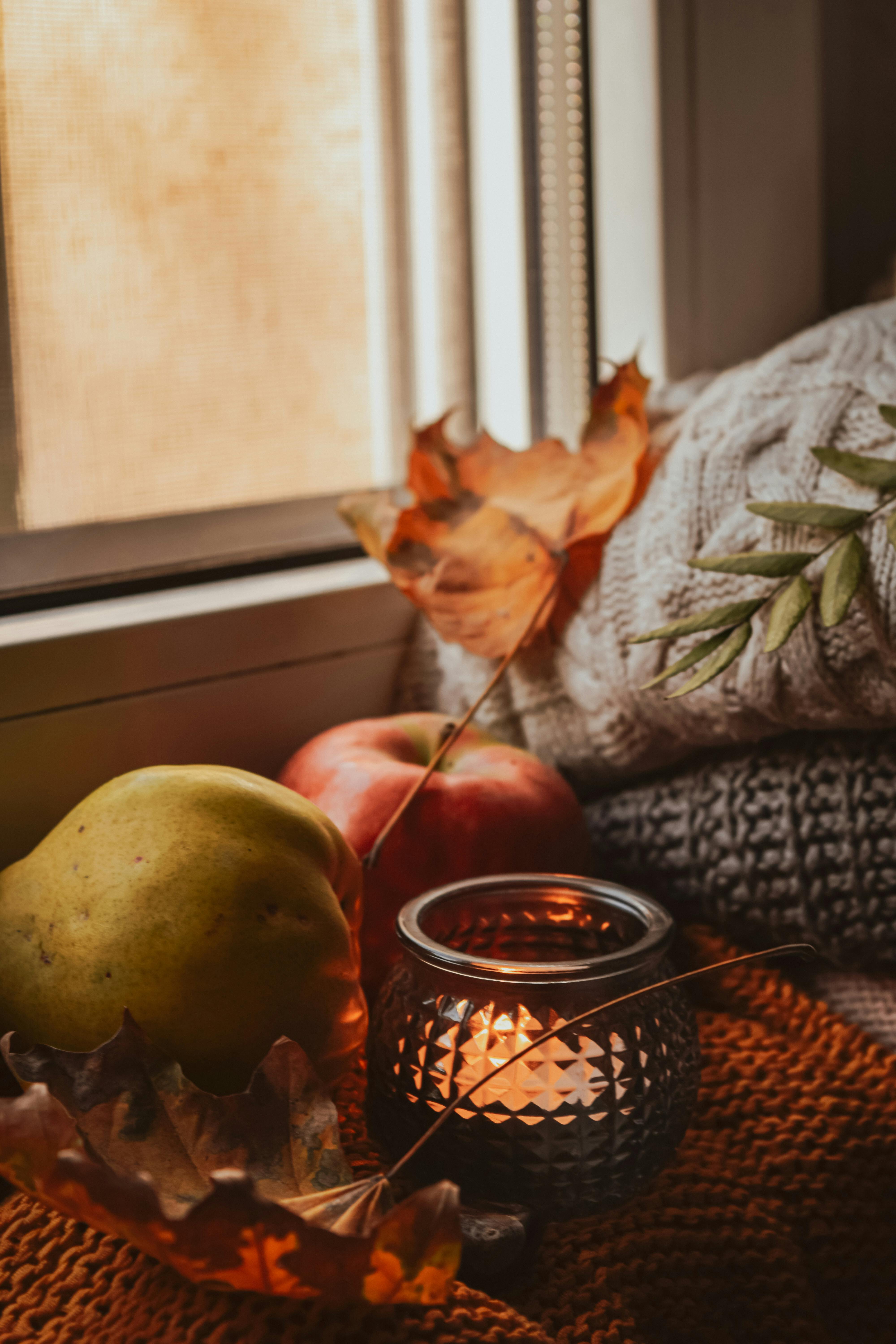 Assorted-color Pillar Candles · Free Stock Photo