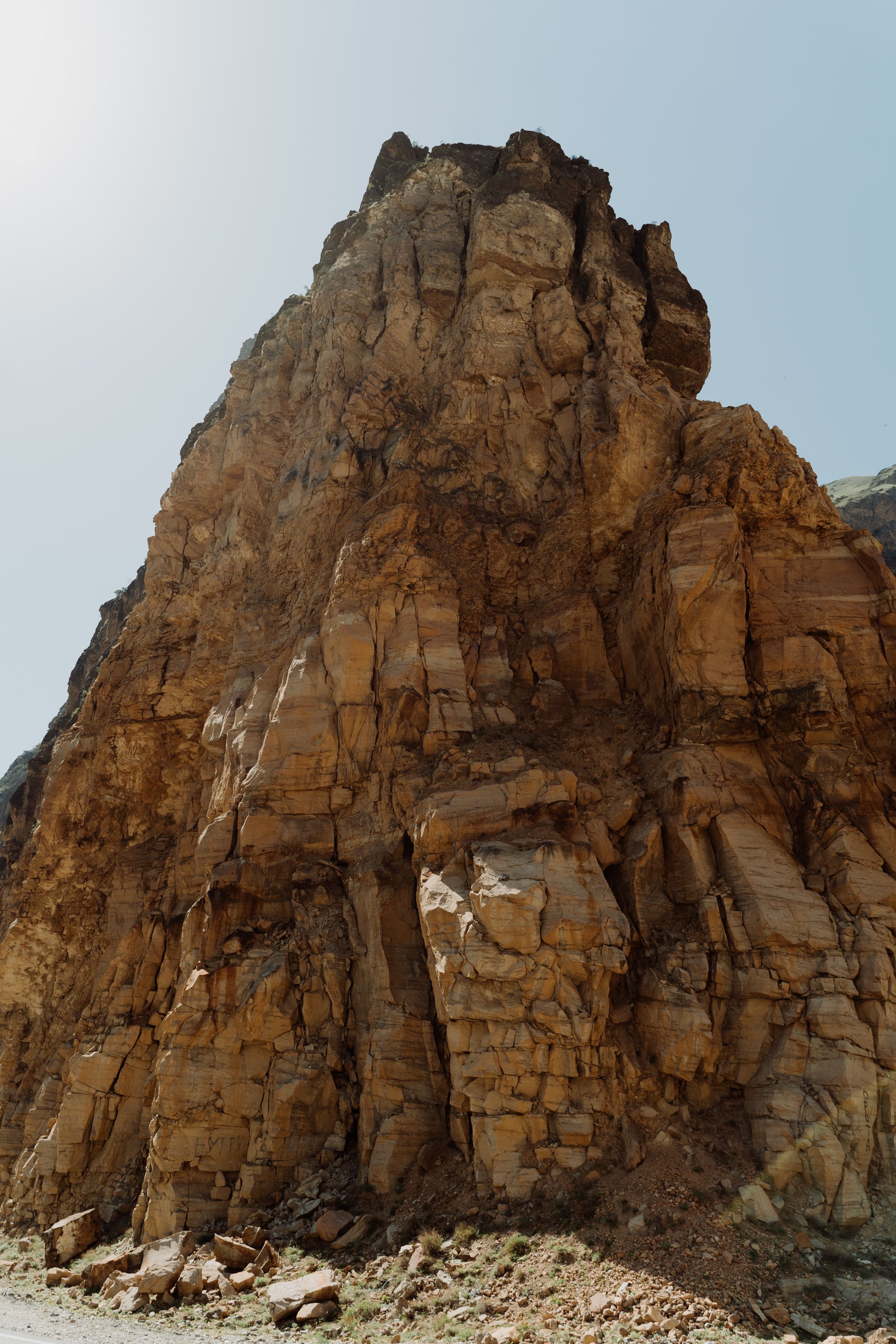 White Rock Formation surrounded with Trees · Free Stock Photo