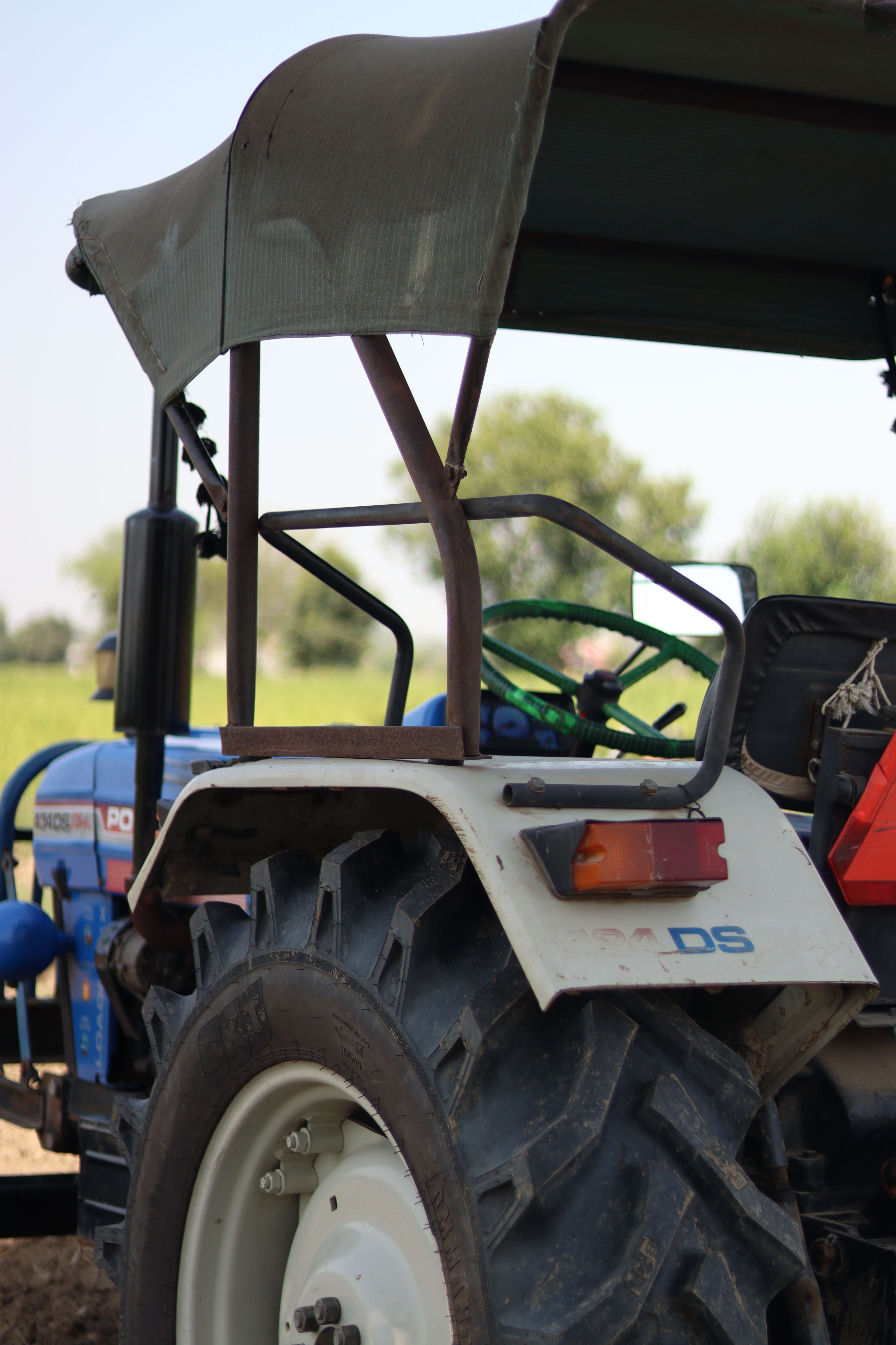 Close-up of a Tractor · Free Stock Photo