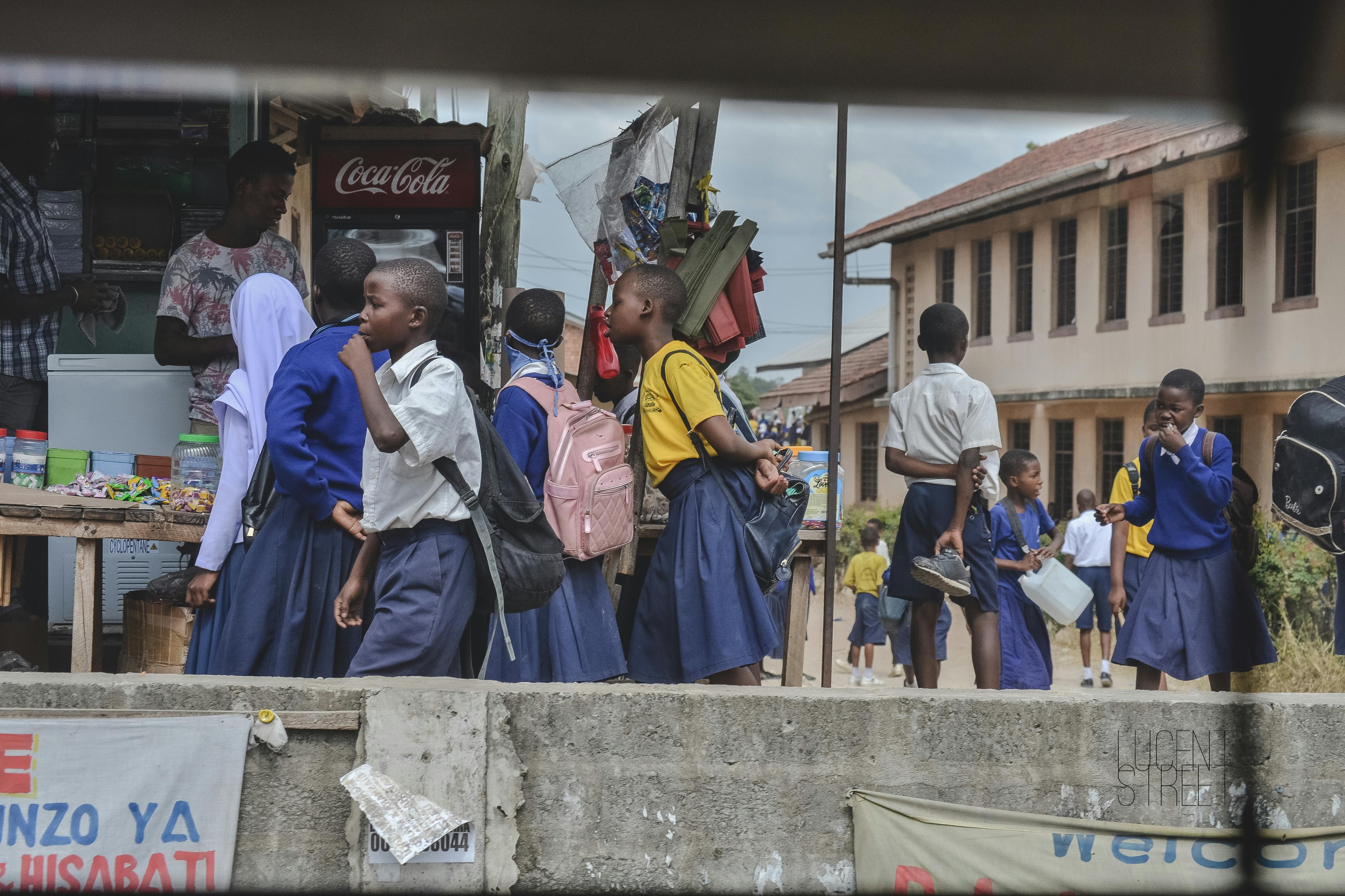 Students during Dismissal · Free Stock Photo