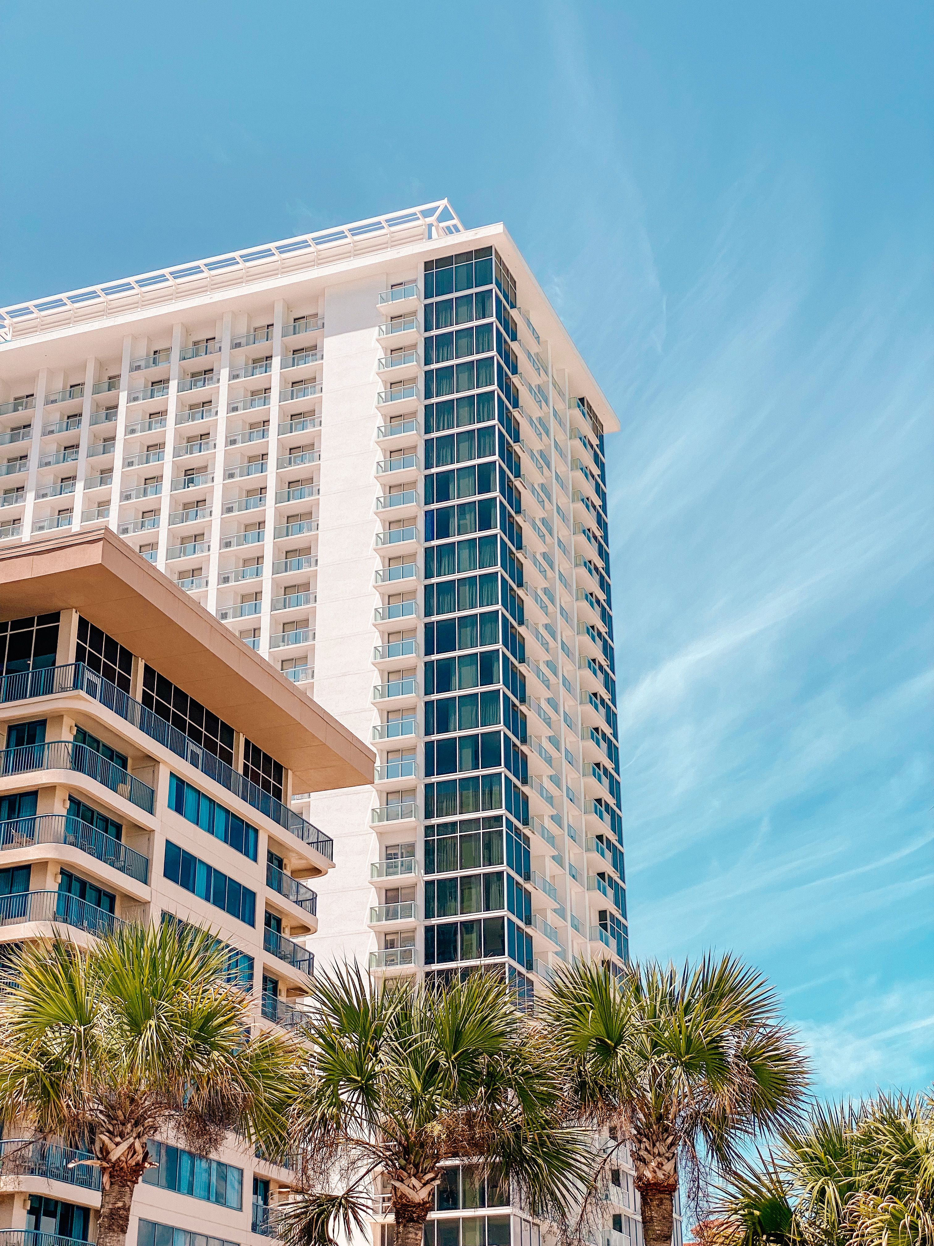 White Condominium Building · Free Stock Photo