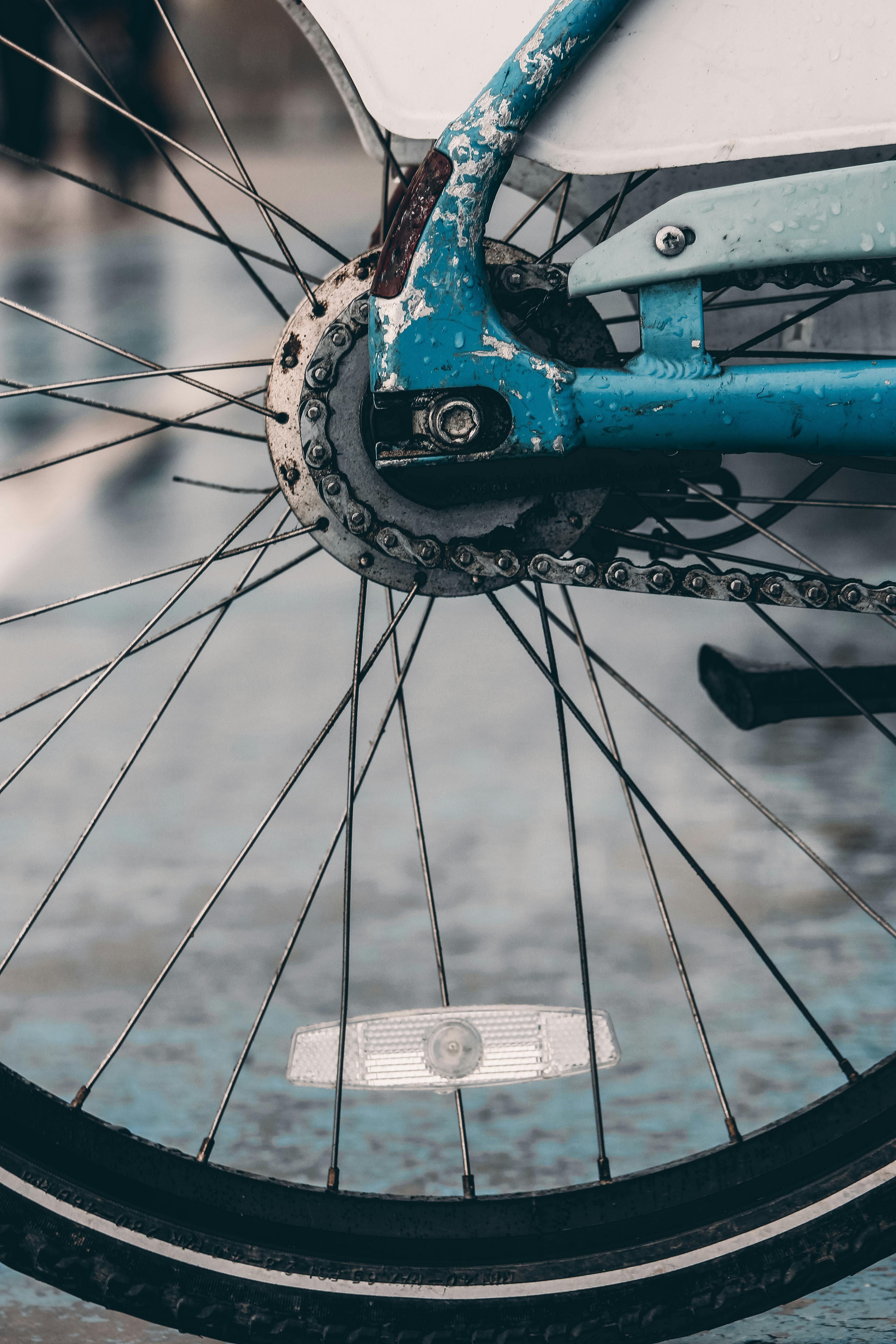 Photo of a Bicycle Wheel · Free Stock Photo