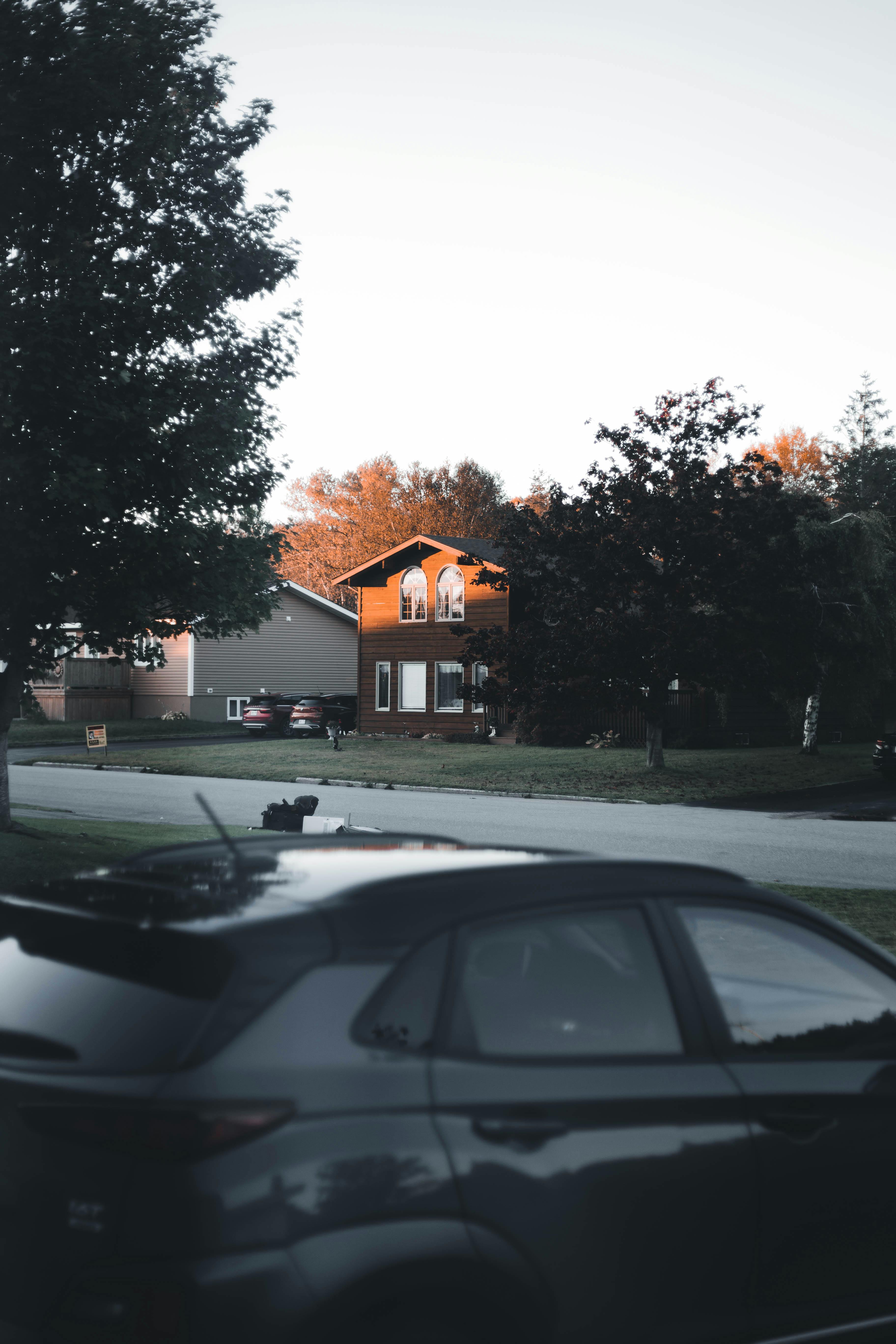 Illuminated House During Night Time · Free Stock Photo