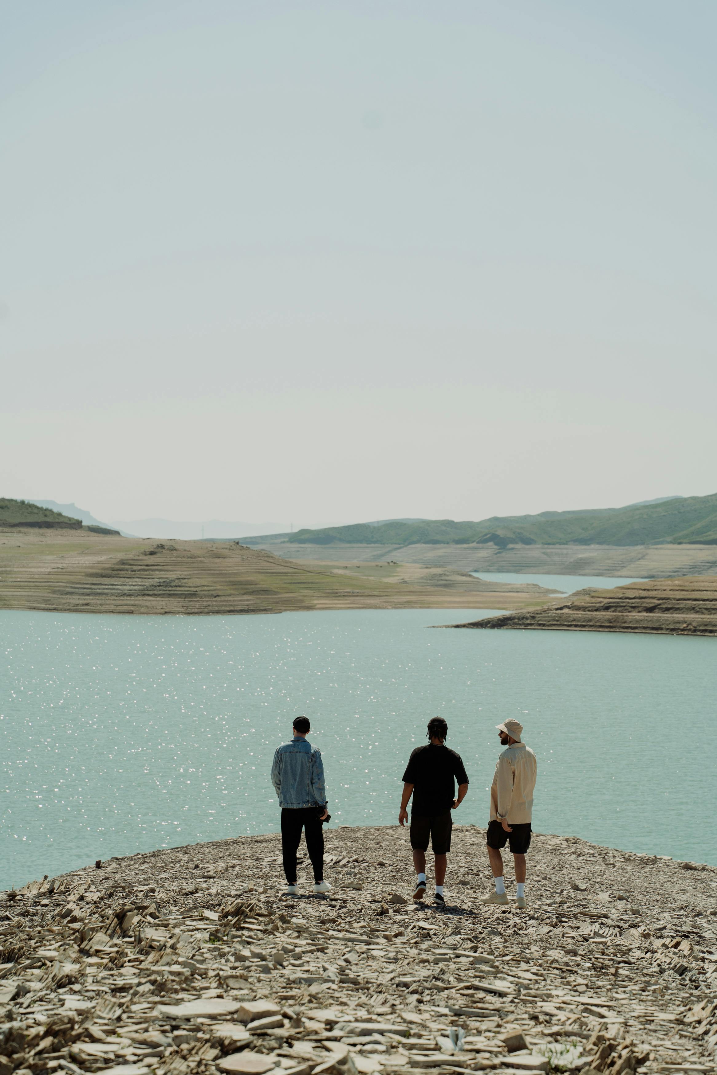 Back View of People Facing the Beautiful View · Free Stock Photo