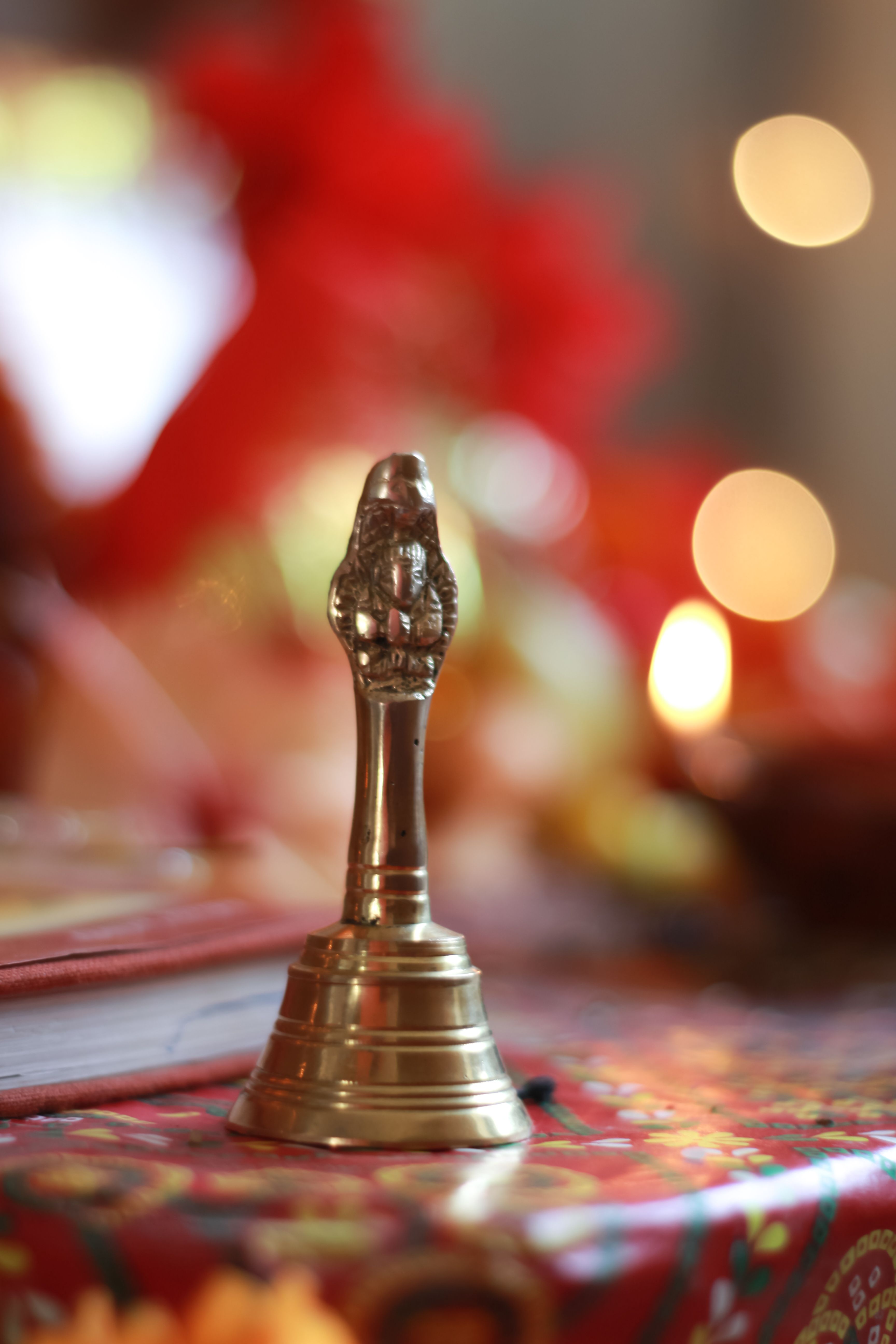 Golden Hindu Bell · Free Stock Photo