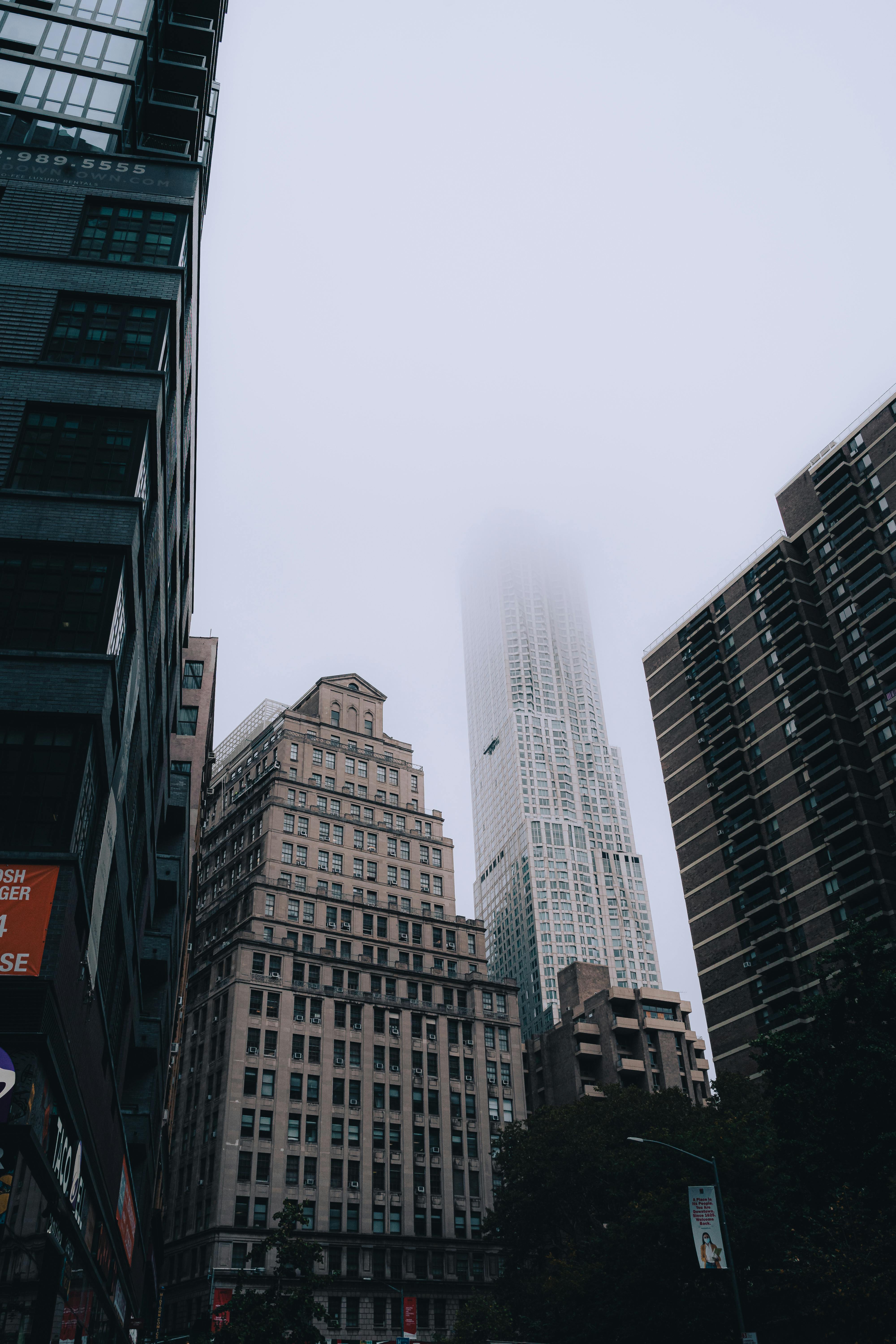 Low Angle Photography of High Rise Buildings · Free Stock Photo