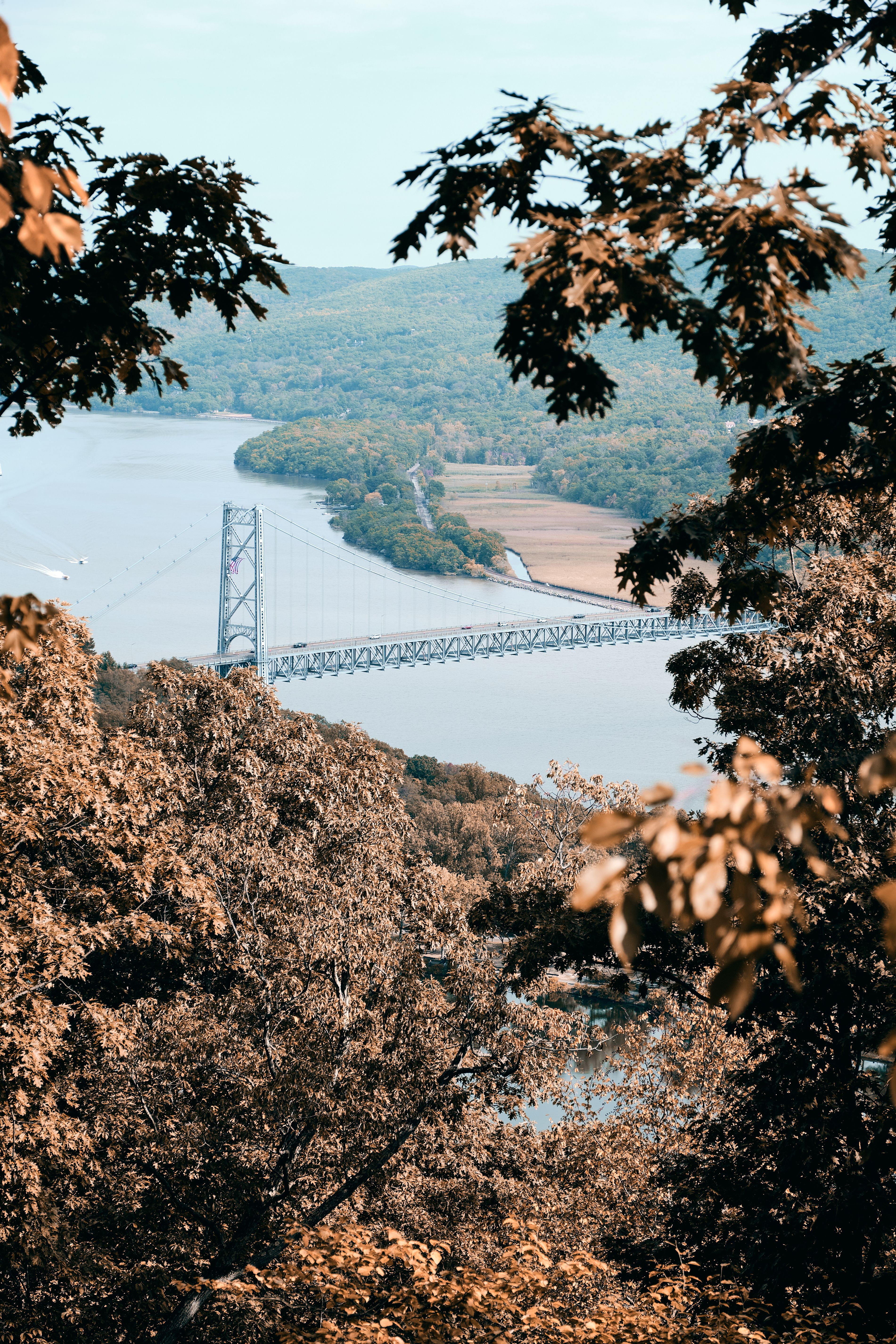 Gray Bridge Over the River · Free Stock Photo