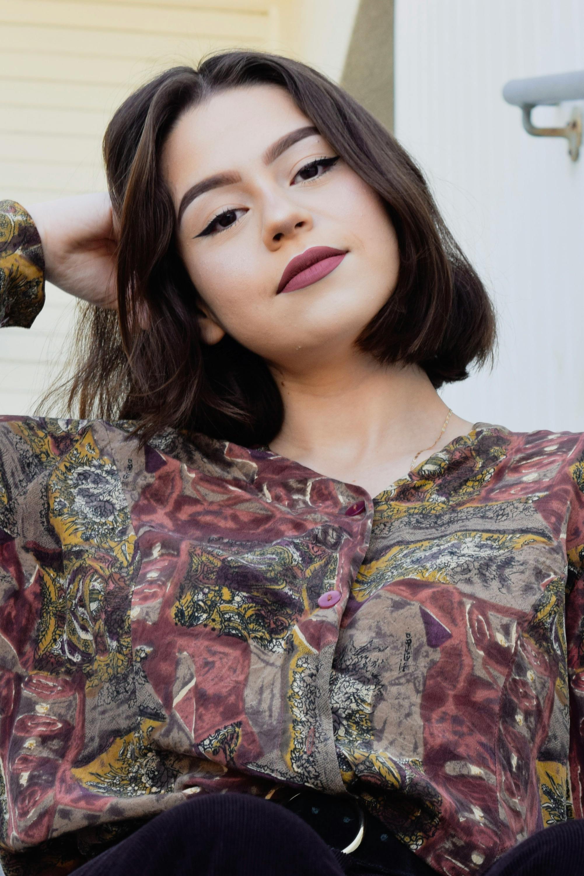Close Up Photo of a Woman with Long Hair · Free Stock Photo
