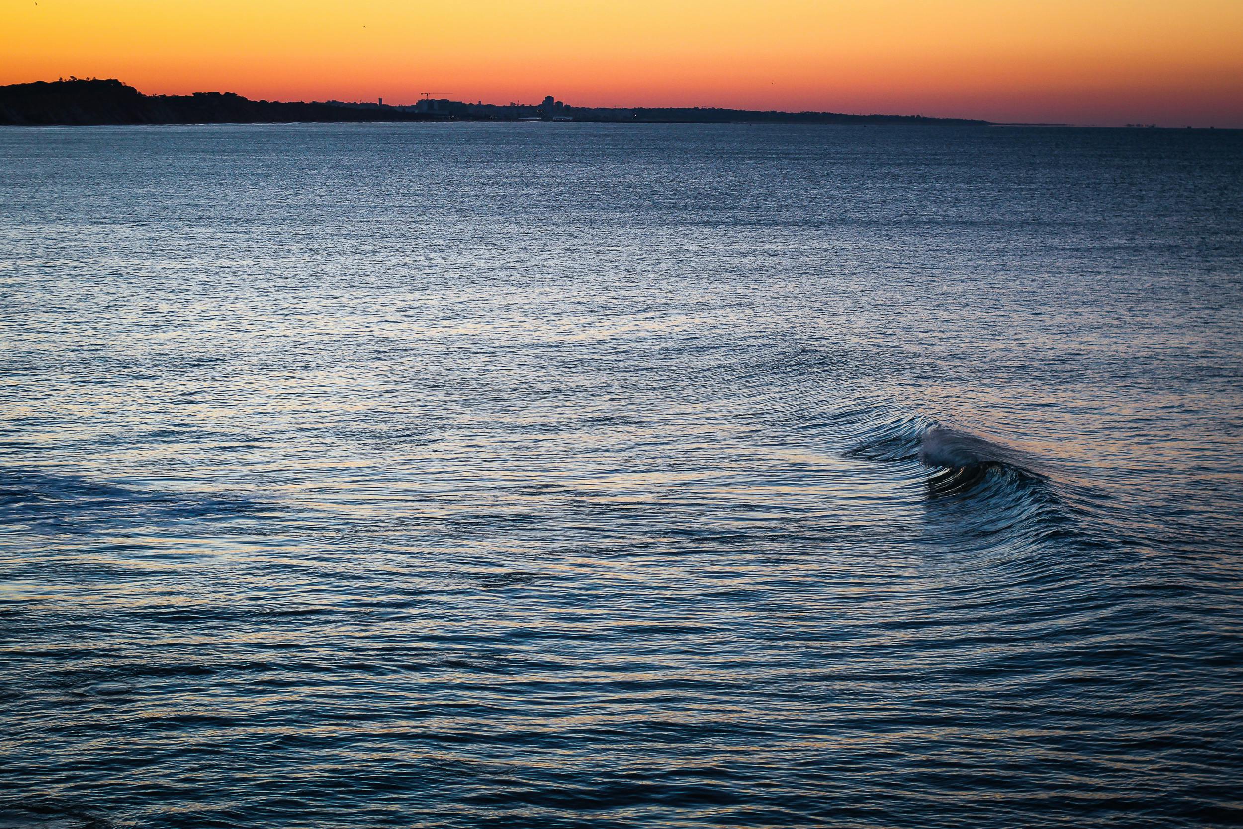 Photography of Ocean Wave during Golden Hour · Free Stock Photo