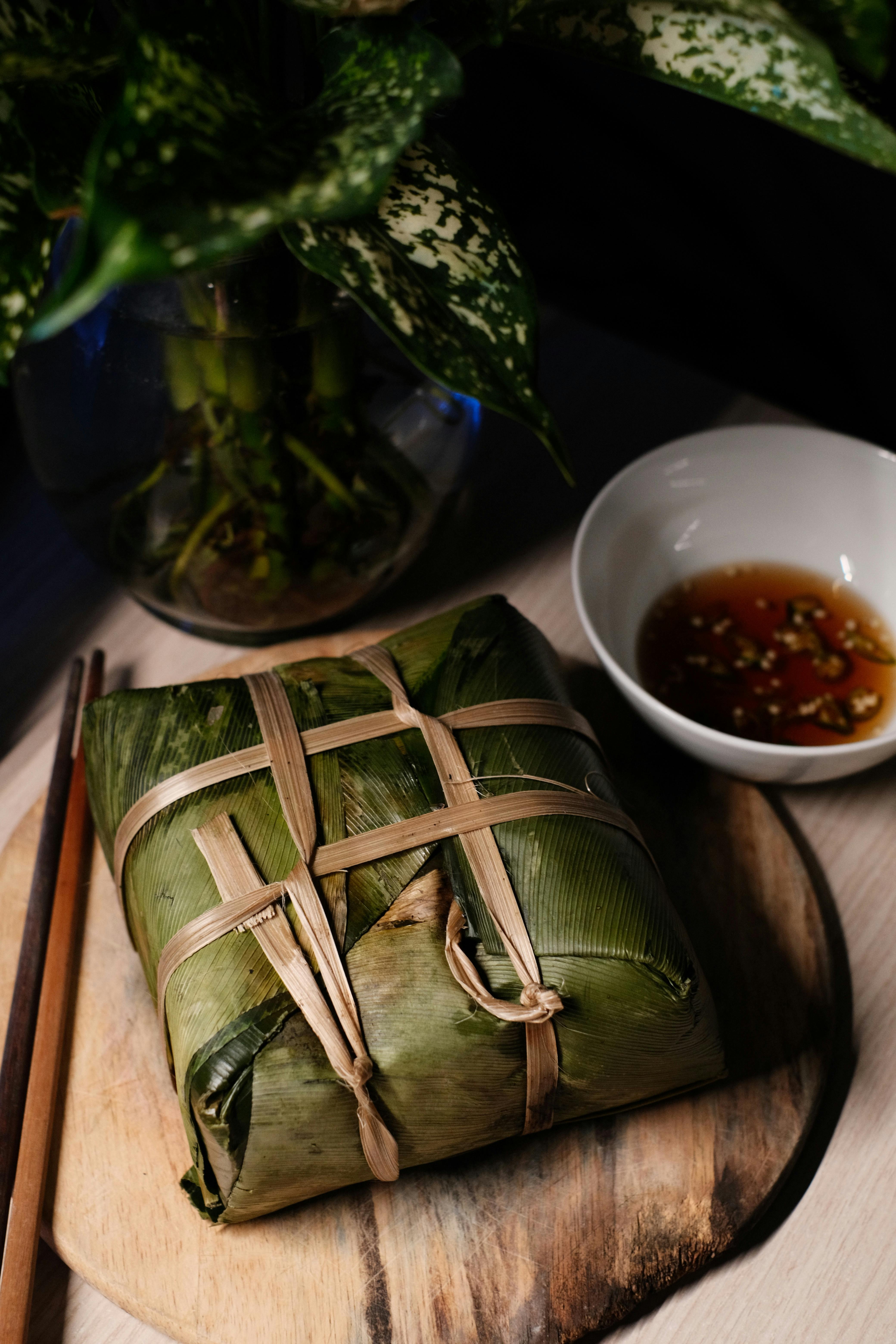 Chinese Rice Cake with Pork · Free Stock Photo