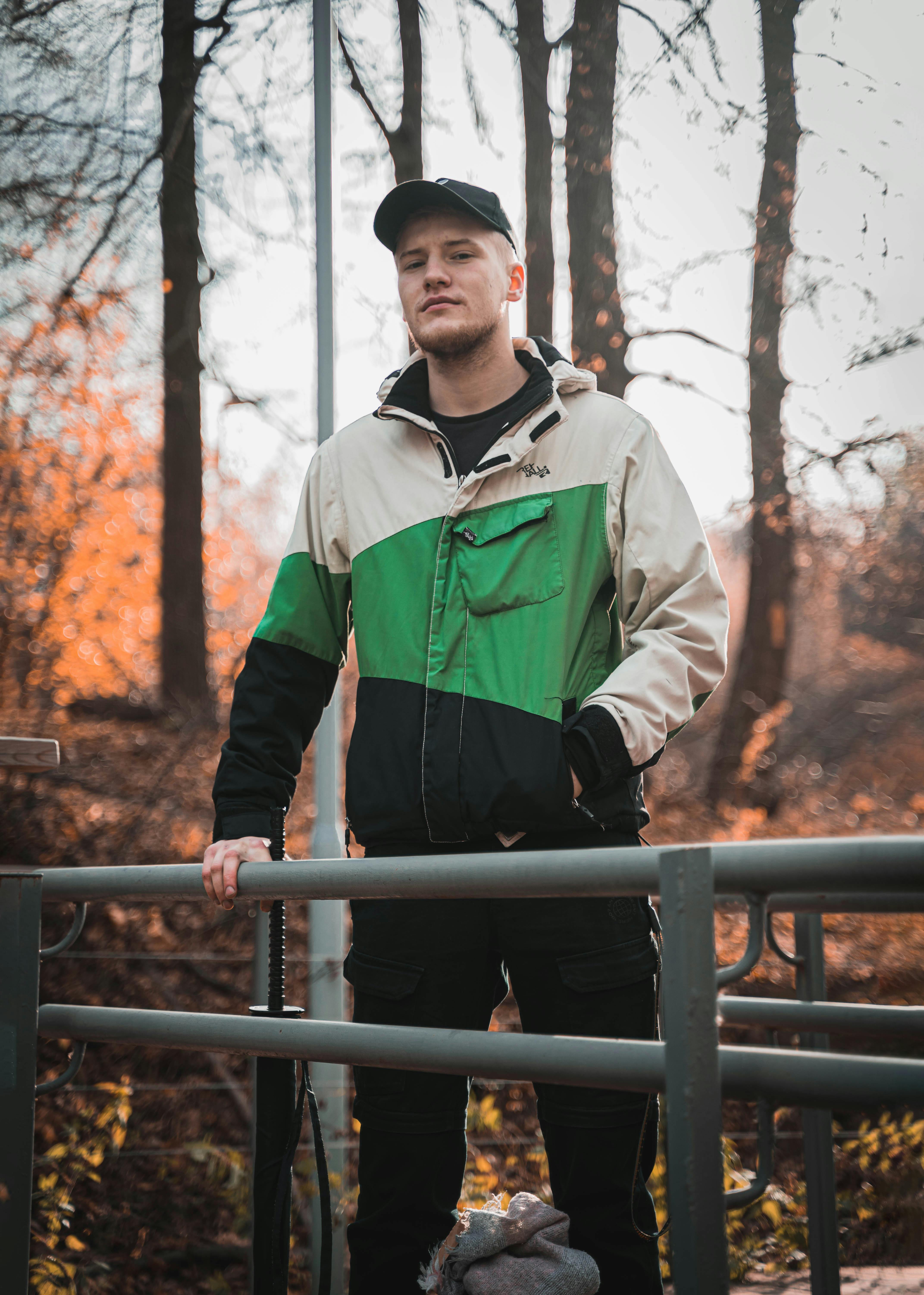 Man Wearing Jacket and Cap · Free Stock Photo