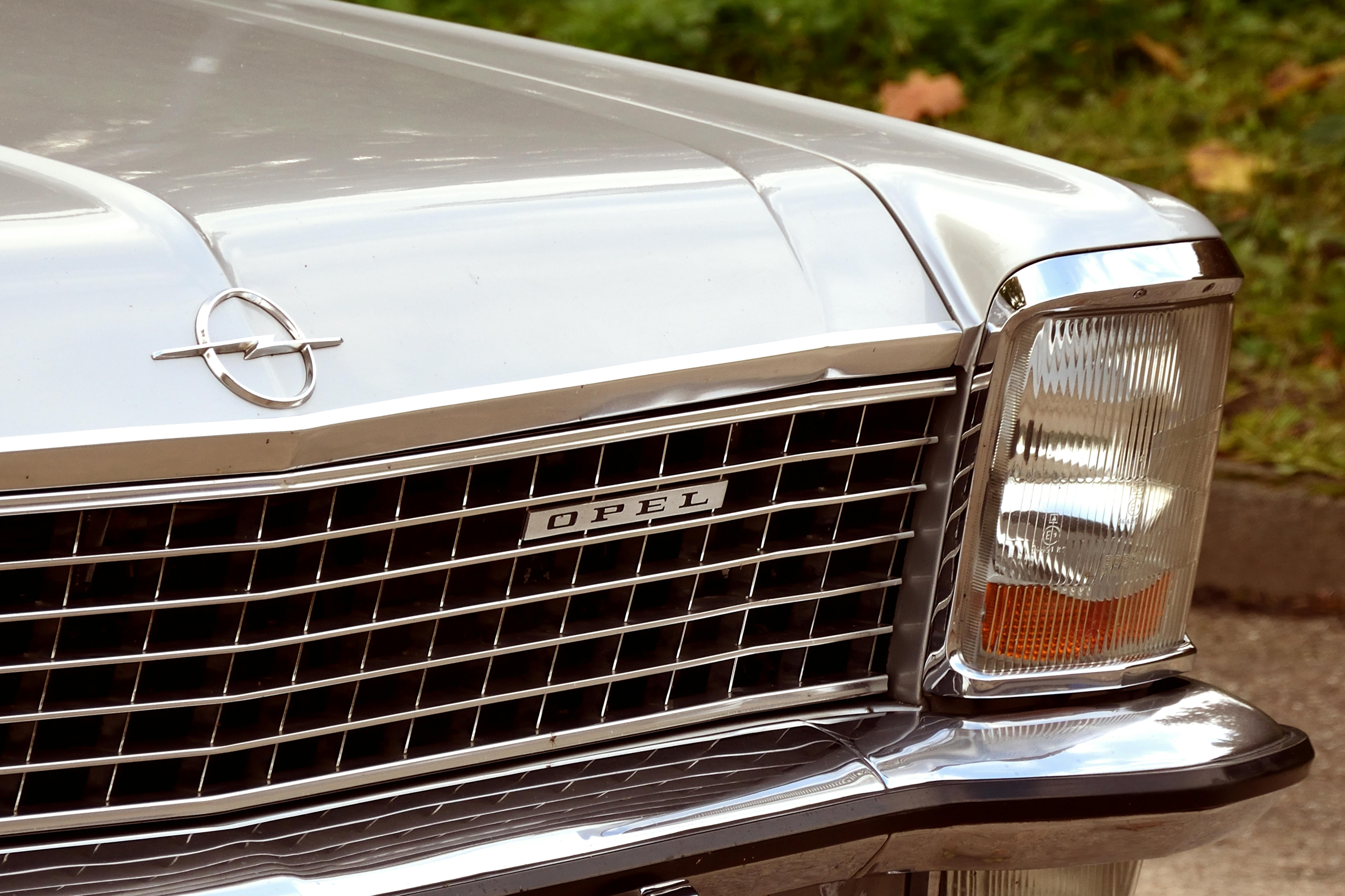 Close Up Photo of a Silver Car · Free Stock Photo