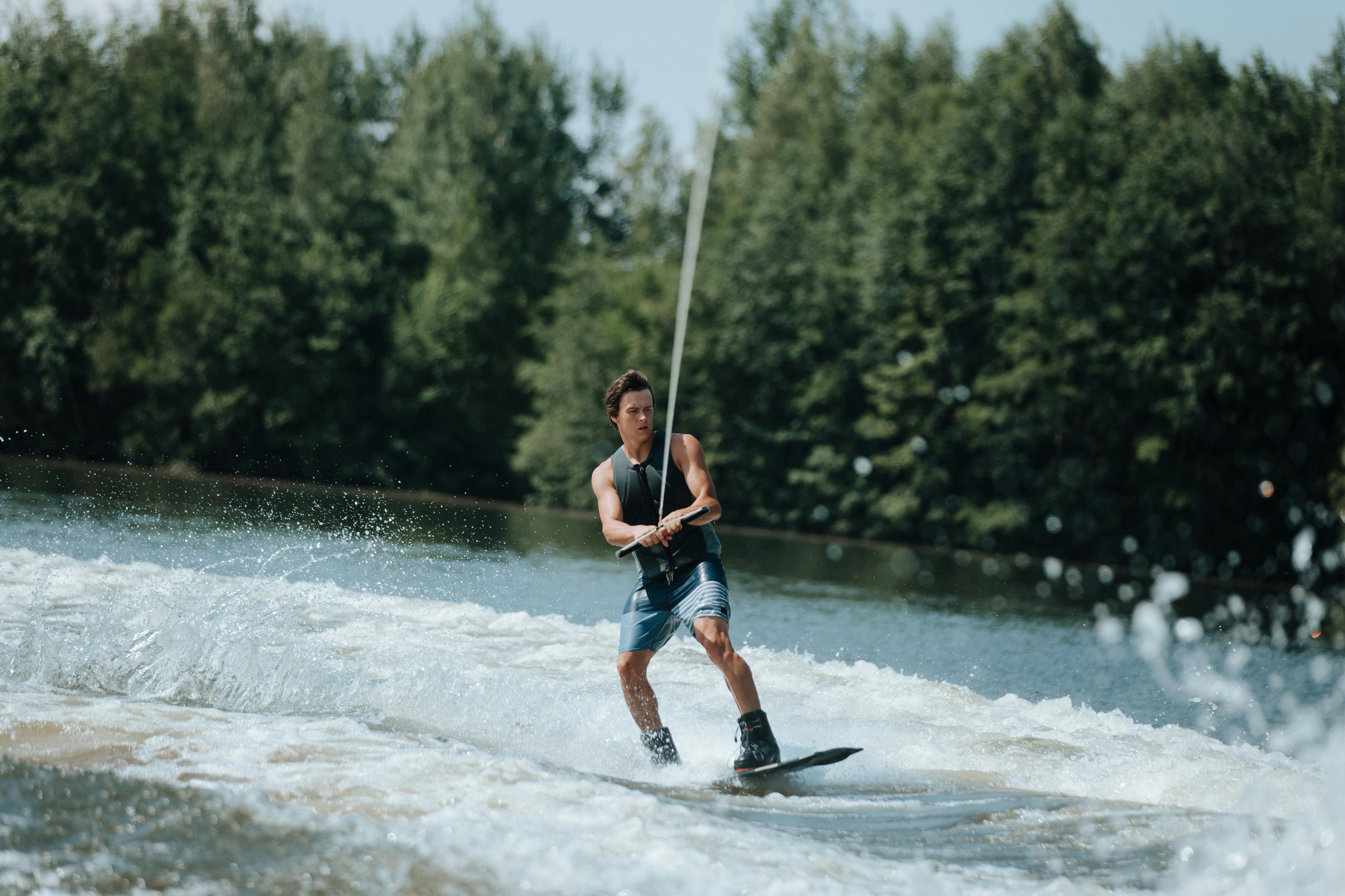 Man Going on Wakeboard · Free Stock Photo