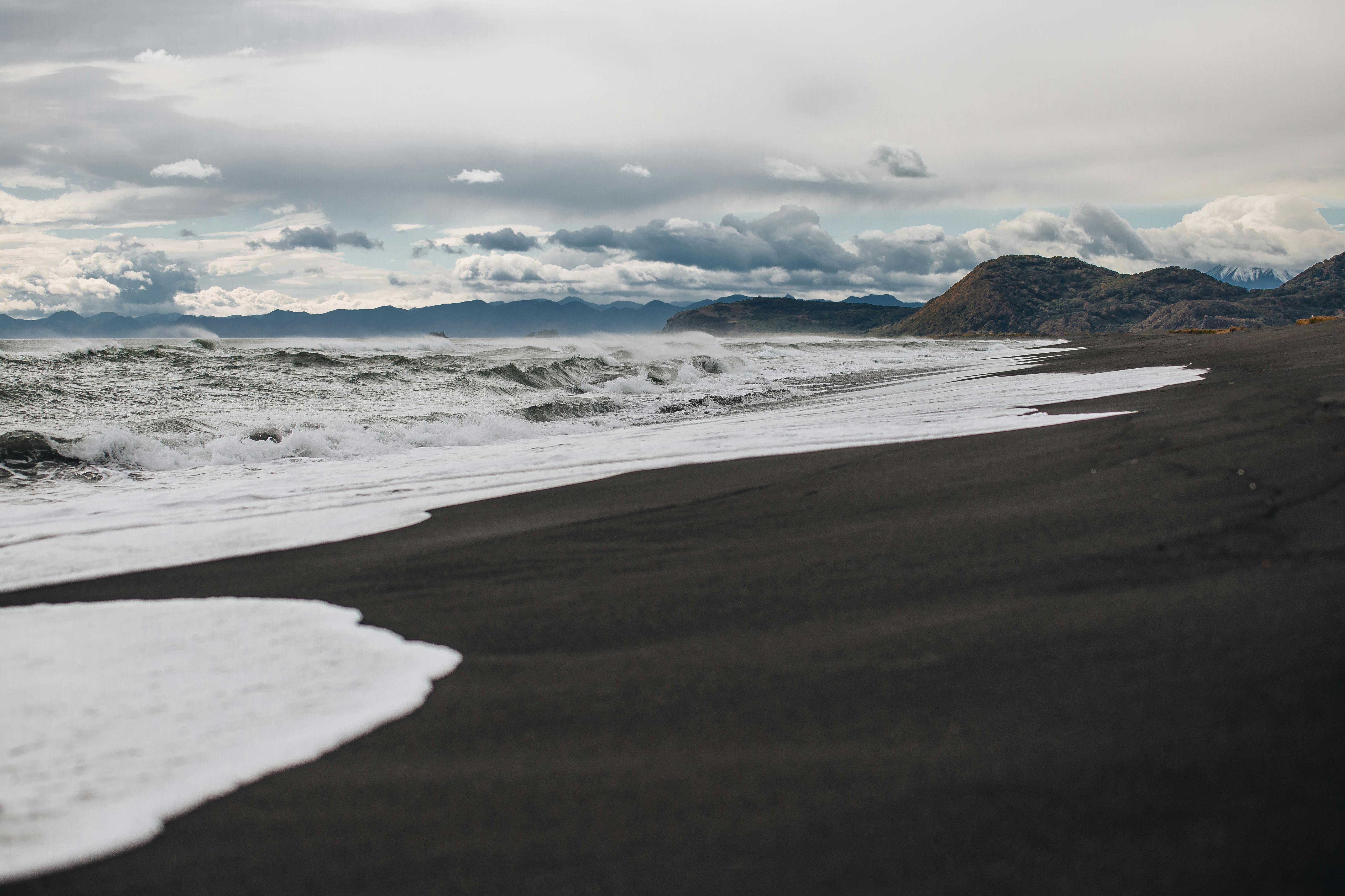 An Aerial Photography of a Beach · Free Stock Photo