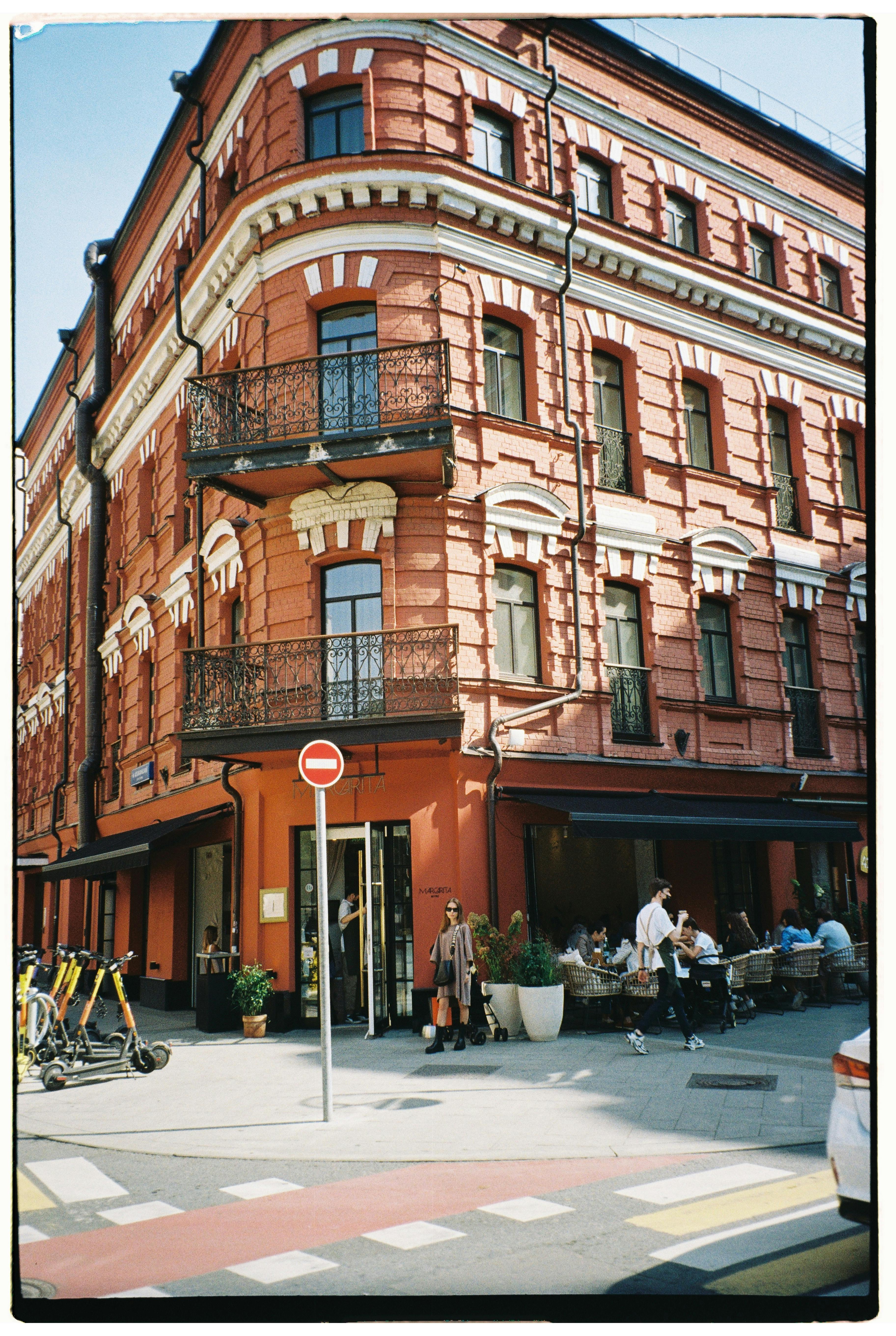 Photograph of Old Building with Restaurant in It · Free Stock Photo