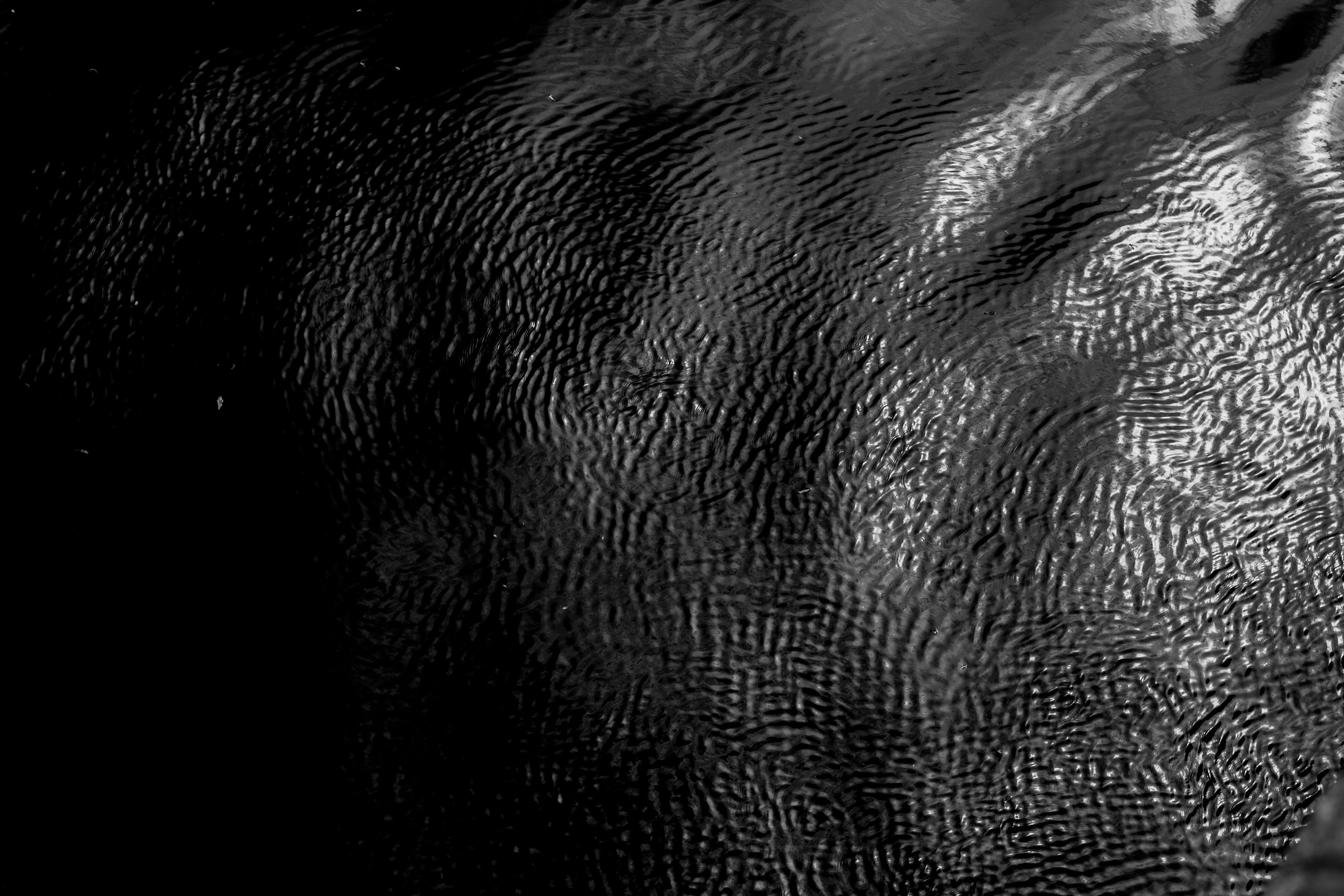 Grayscale Photography of Sea · Free Stock Photo