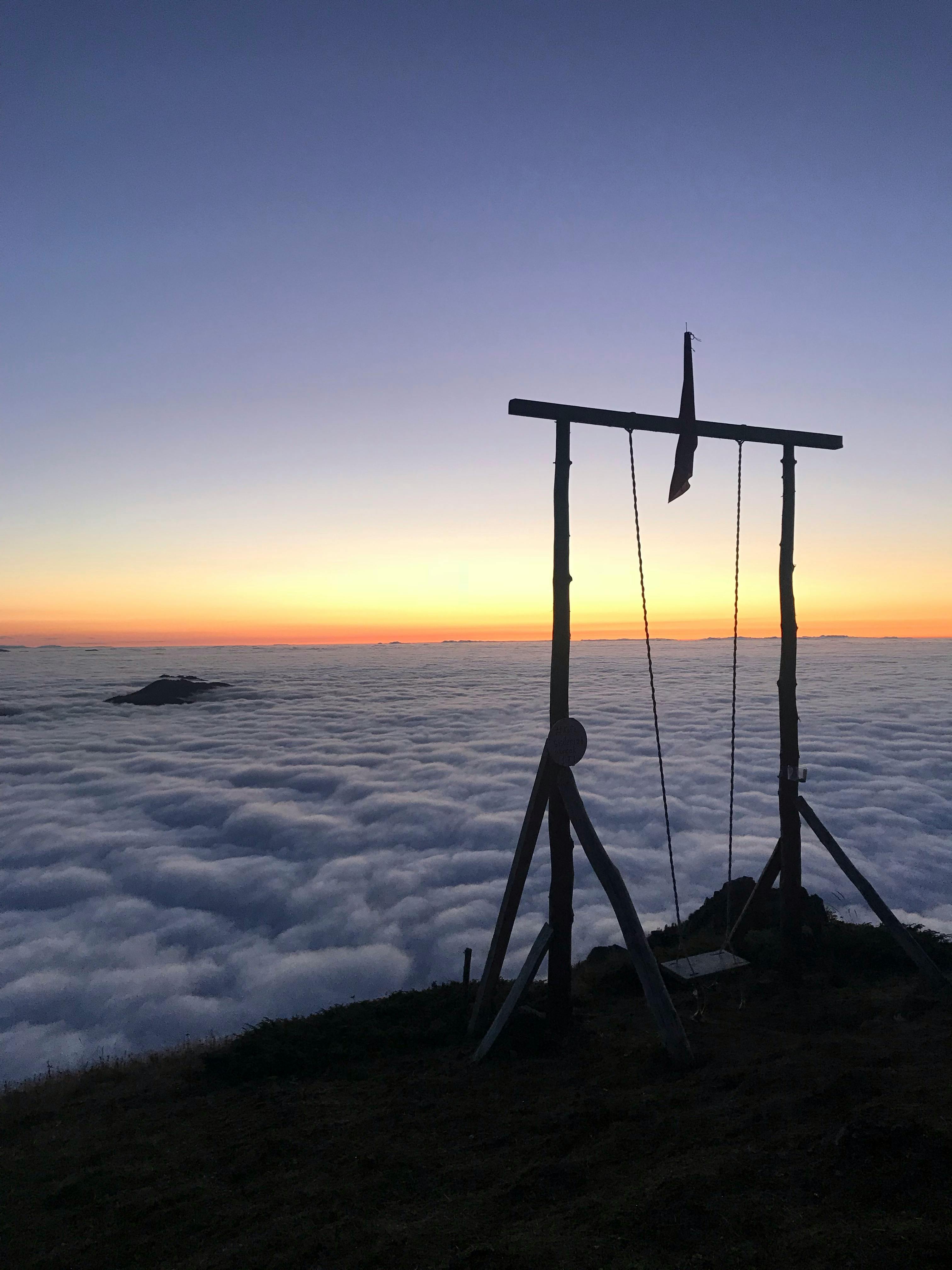 Swing on Top of the Mountain · Free Stock Photo