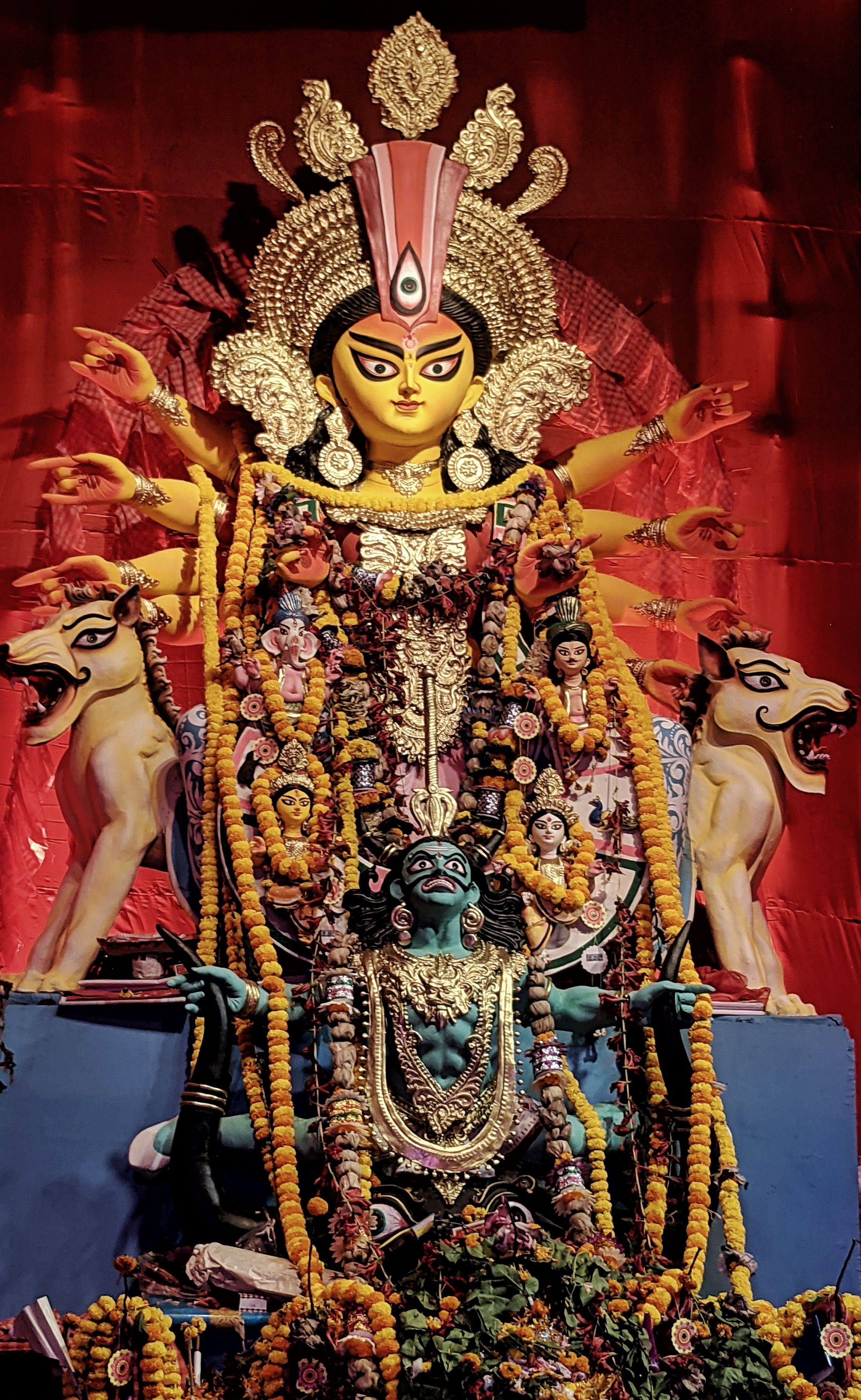 Durga Puja Goddess Sculpture · Free Stock Photo