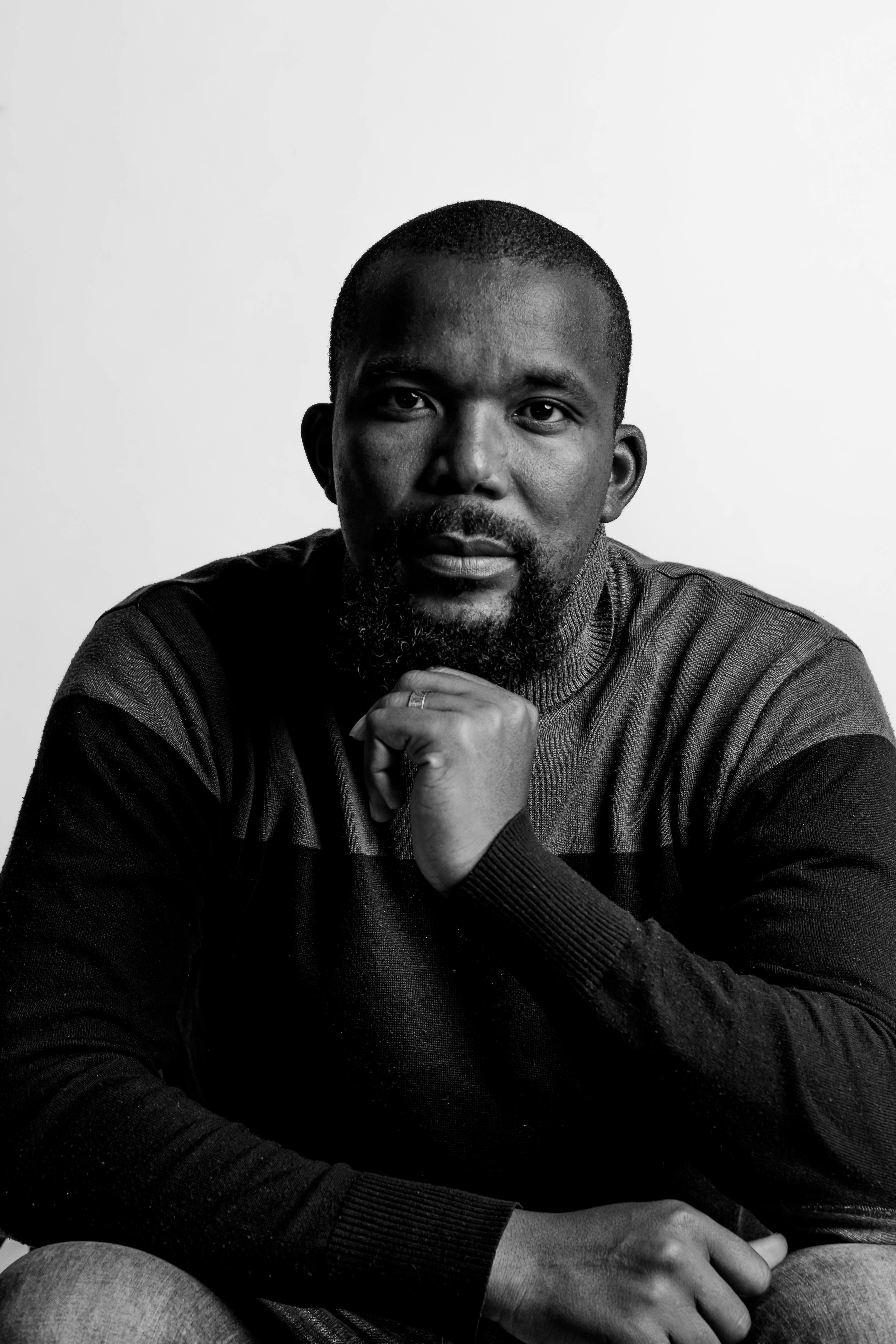 Studio Portrait of Pensive Man · Free Stock Photo