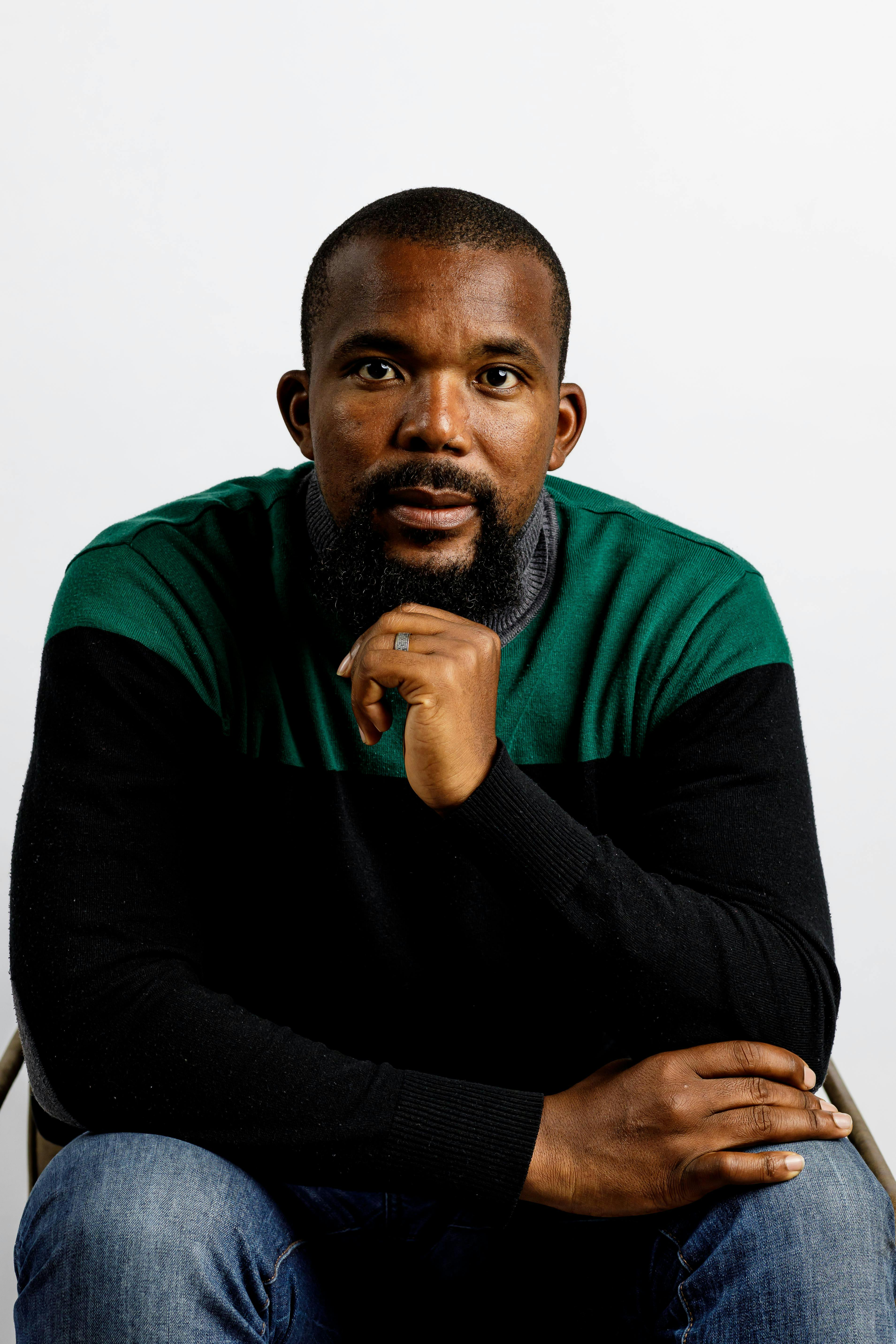 Studio Portrait of Pensive Man · Free Stock Photo