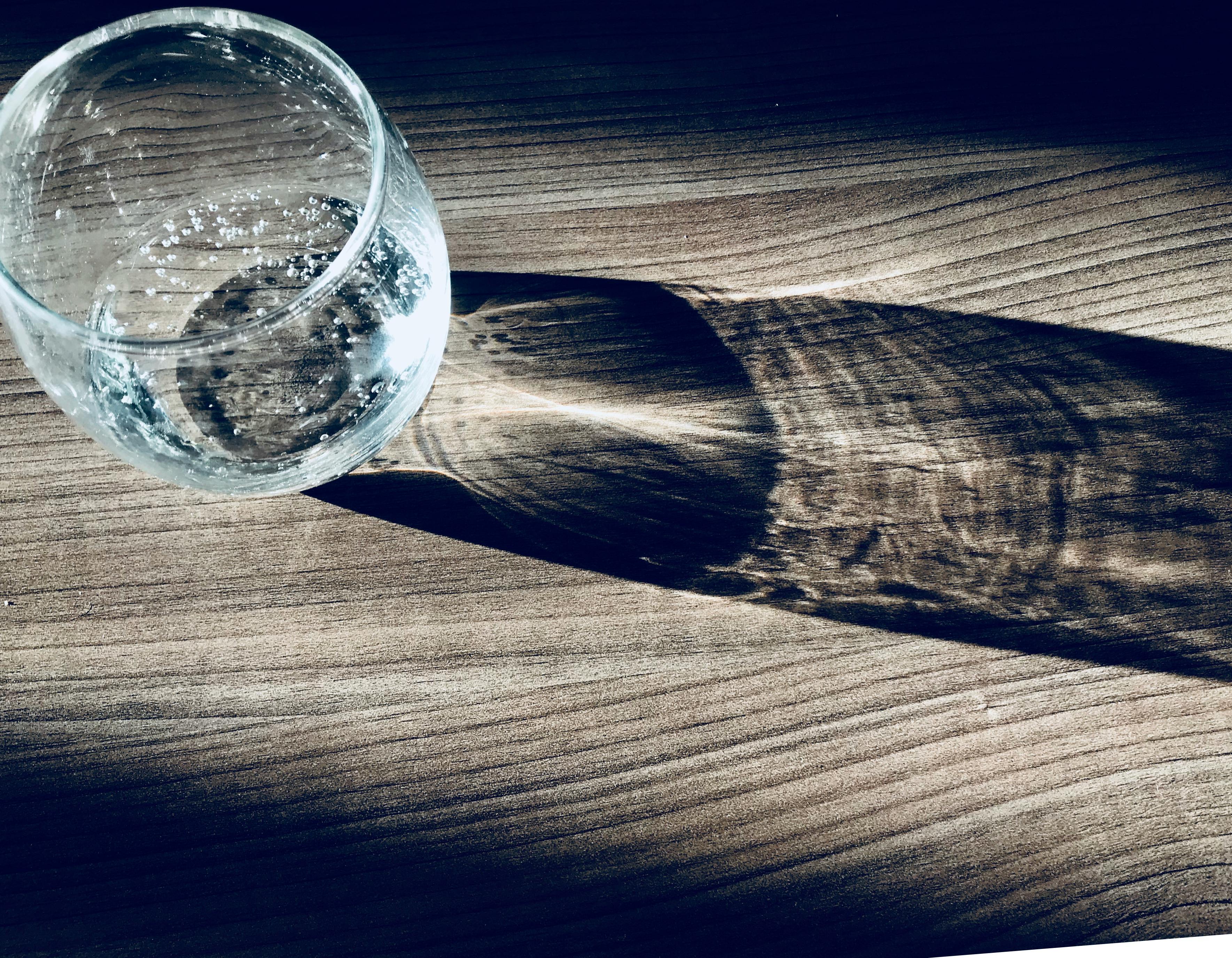 Shadow of Transparent Glass · Free Stock Photo