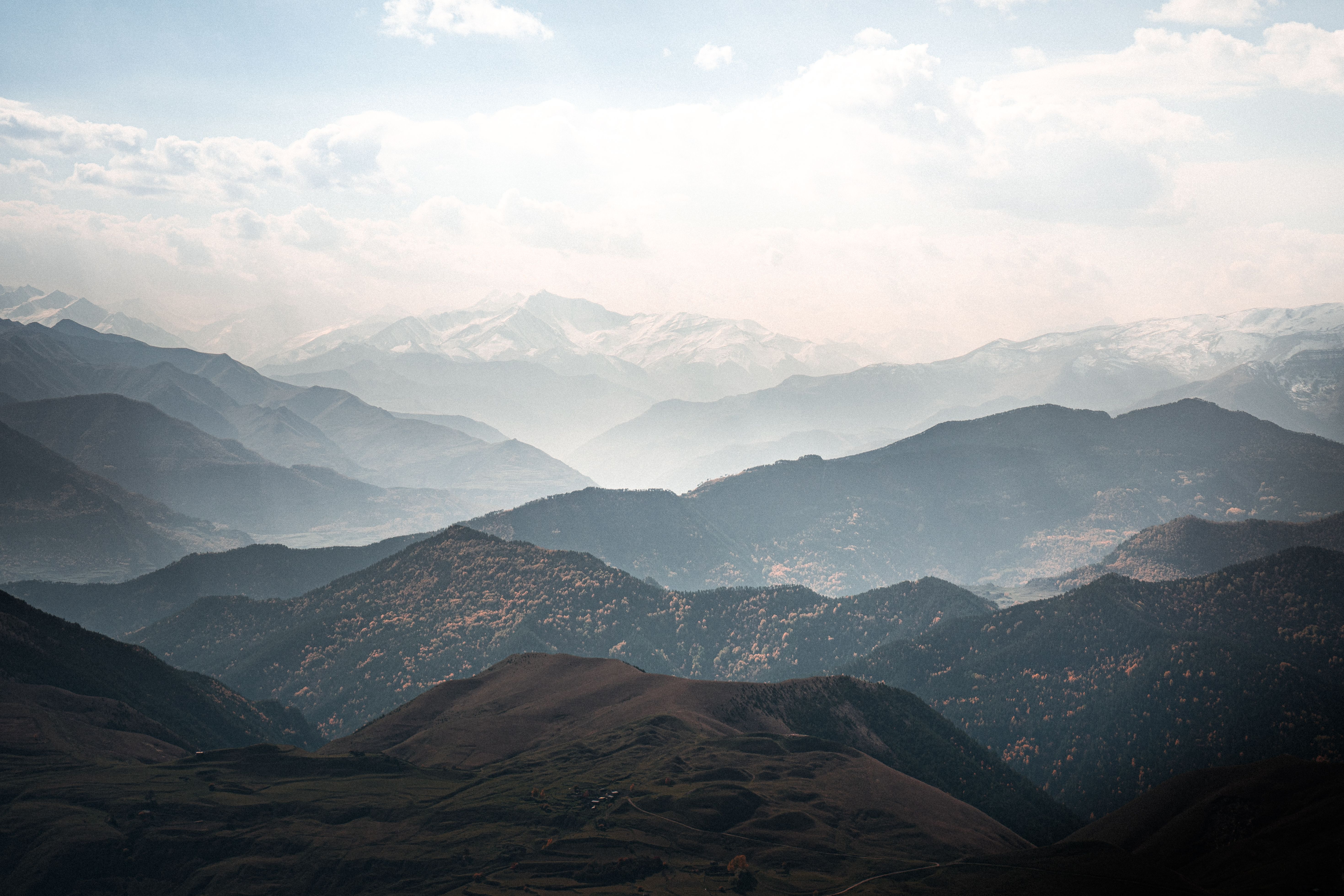 Landscape of Mountains · Free Stock Photo