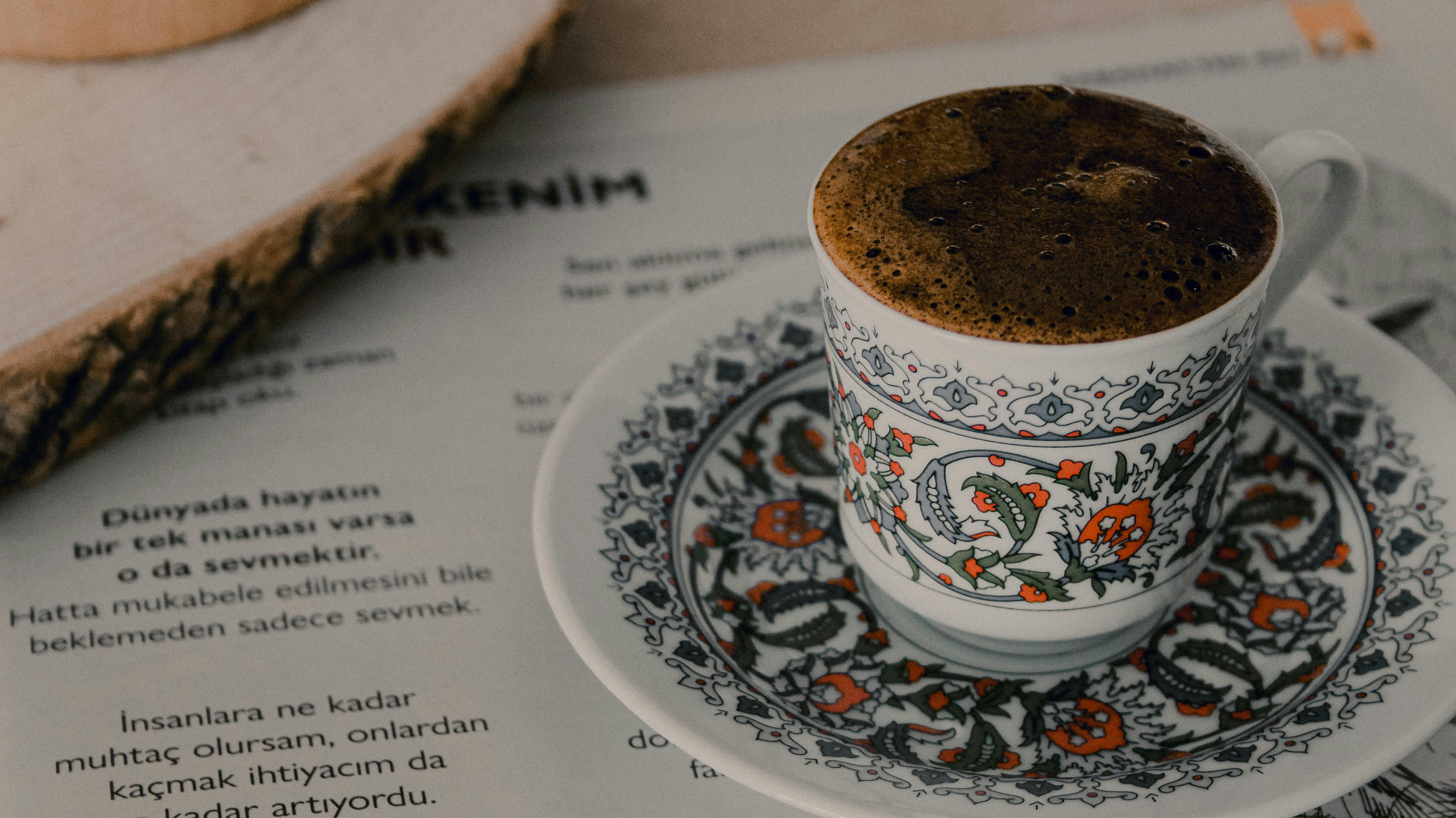 Coffee on Plate · Free Stock Photo