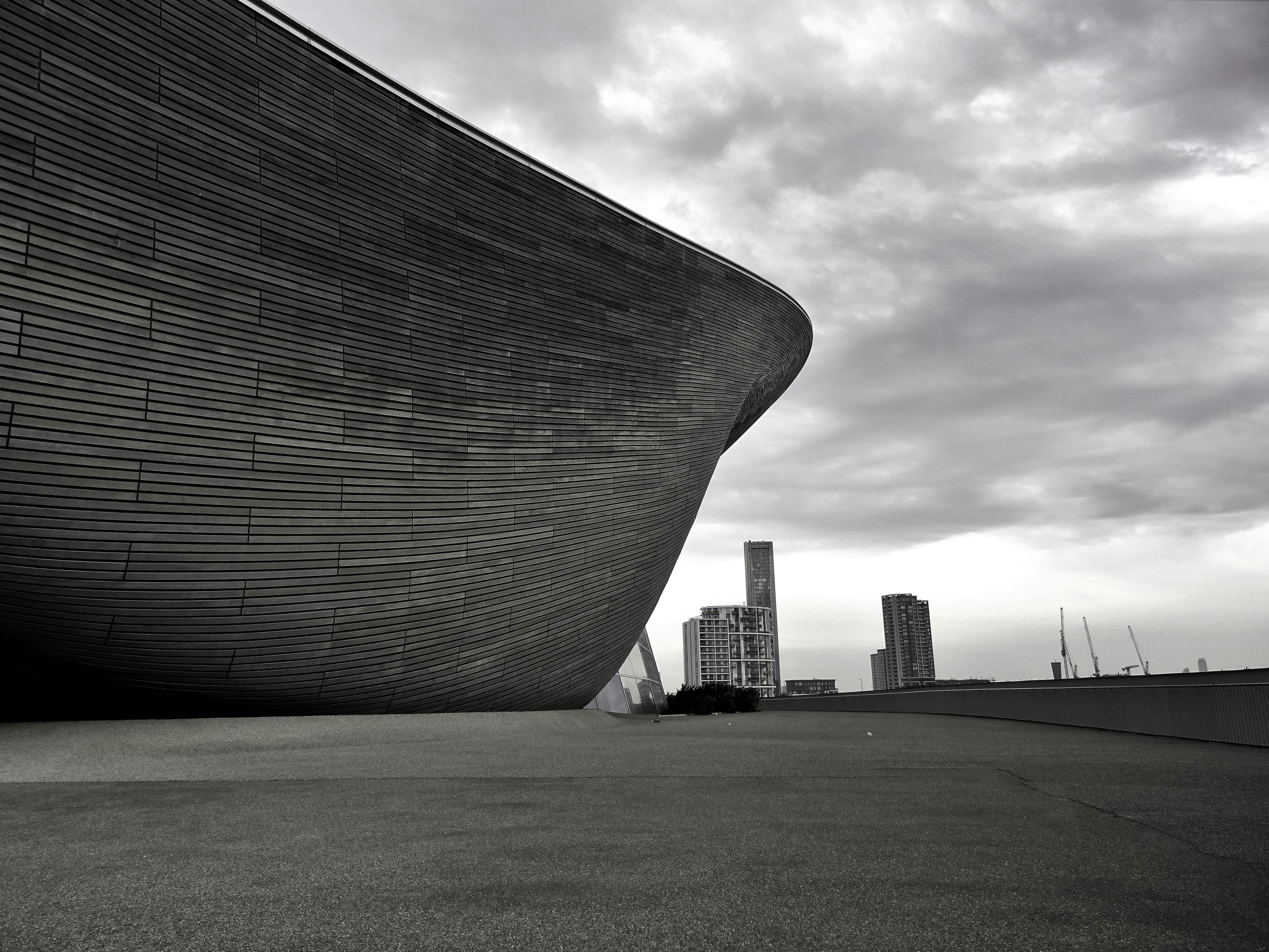 Black And White Photo Of Building · Free Stock Photo