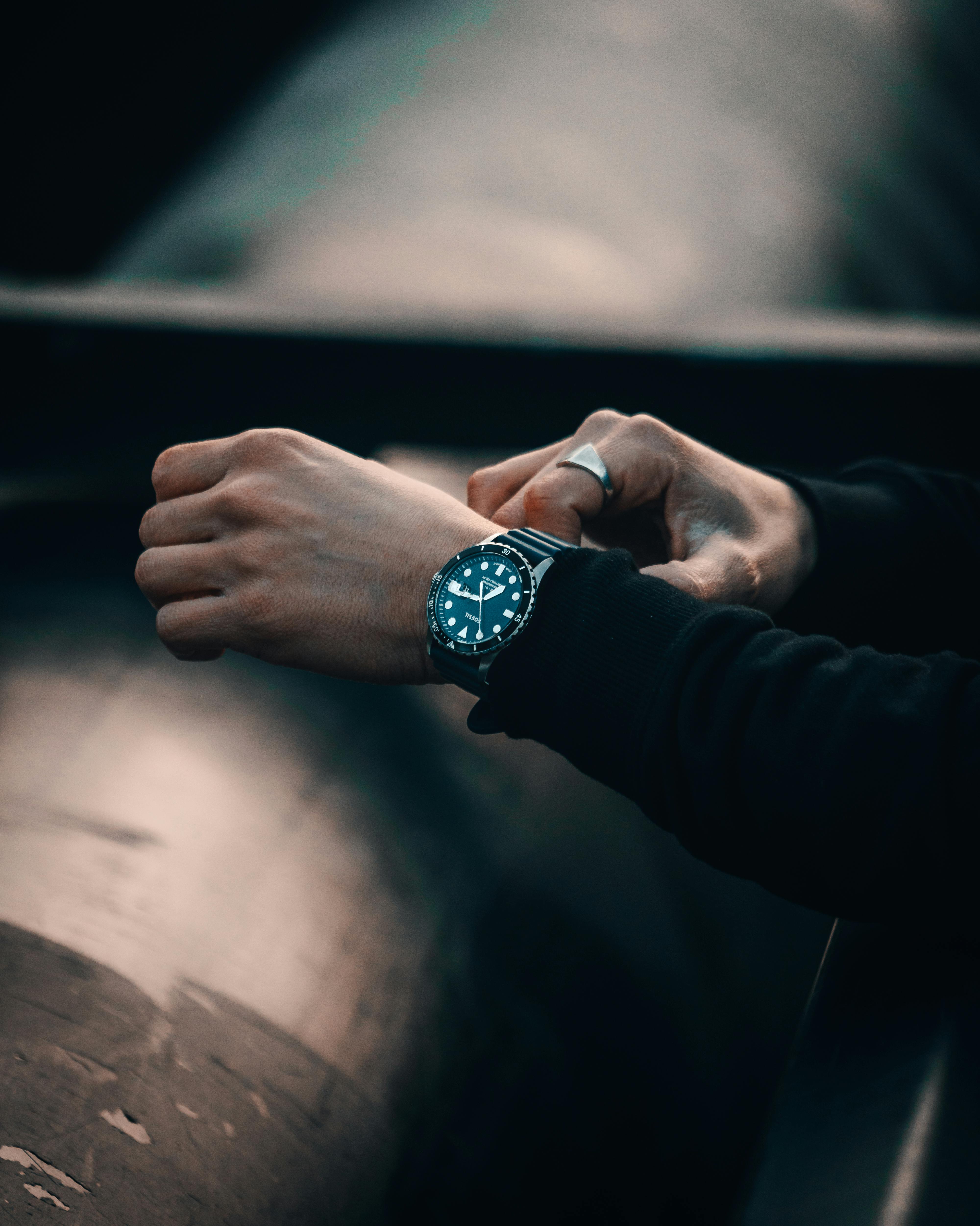 Man Wearing Watch · Free Stock Photo