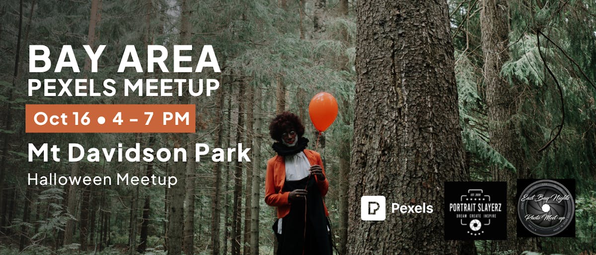 Bay Area Meetup: Halloween at Mt Davidson Pexels Meetup Sun Oct 16, 2022