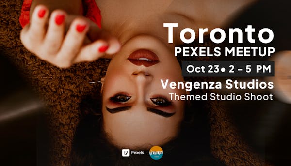 Rencontre Pexels Toronto "3 in 1" Studio Meetup le Sun Oct 23, 2022