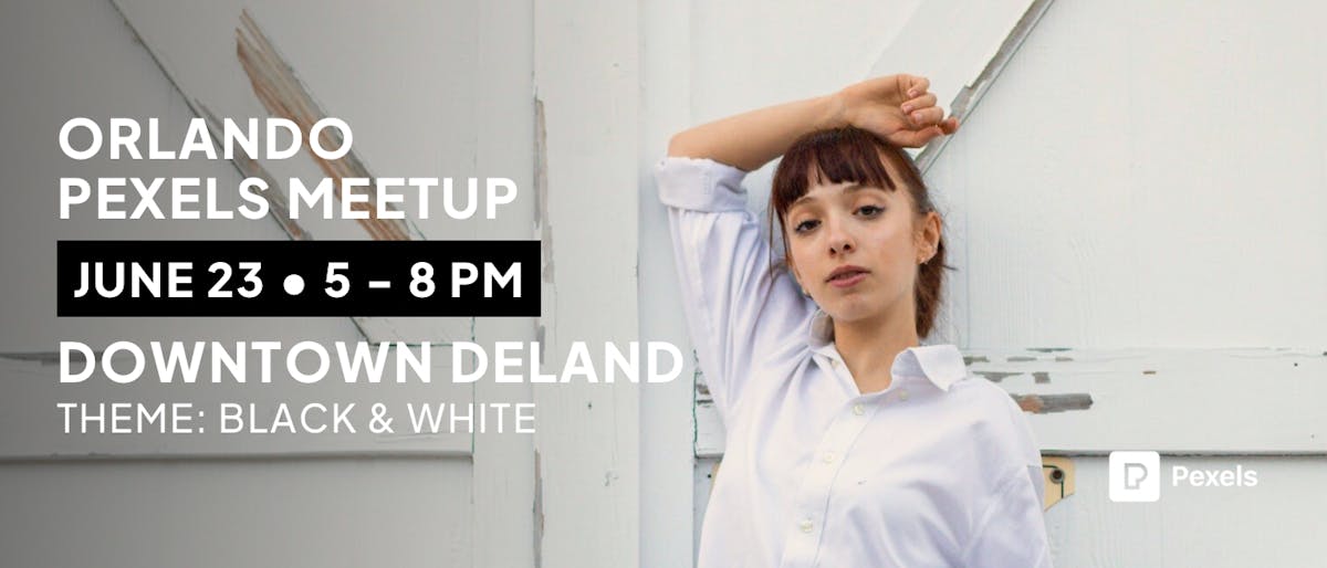 Orlando Meetup: B&W in downtown DeLand Pexels Meetup Fri Jun 23, 2023