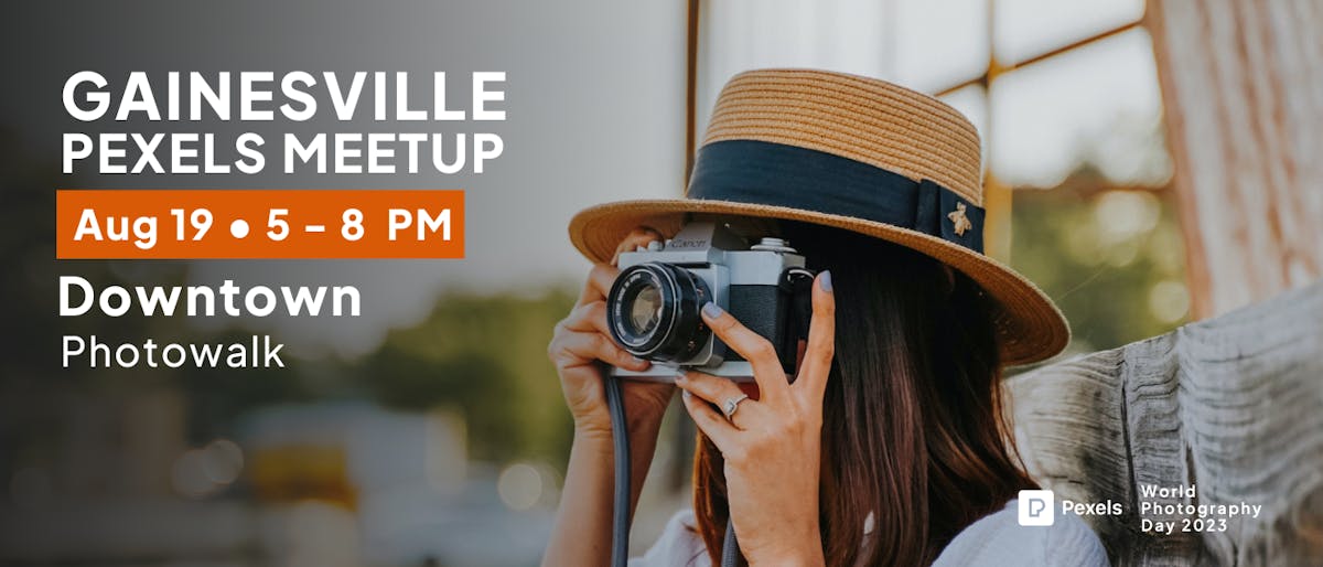 Gainesville World Photography Day Meetup Encontro do Pexels Sat Aug 19 ...