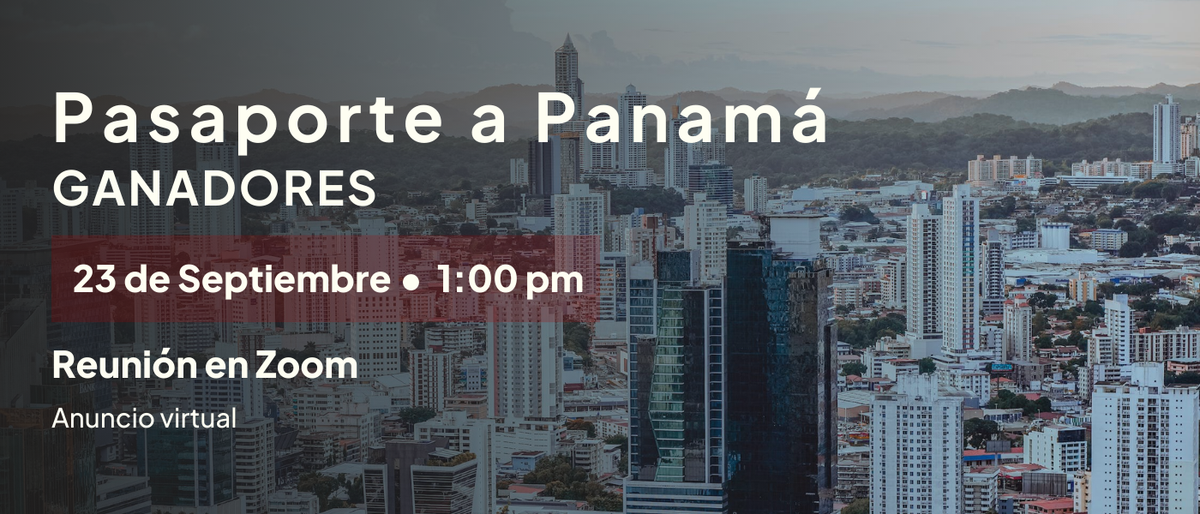 Ganadores del Concurso Pasaporte a Panamá 🇵🇦 Pexels 聚会于 Sat Sep 23, 2023开始