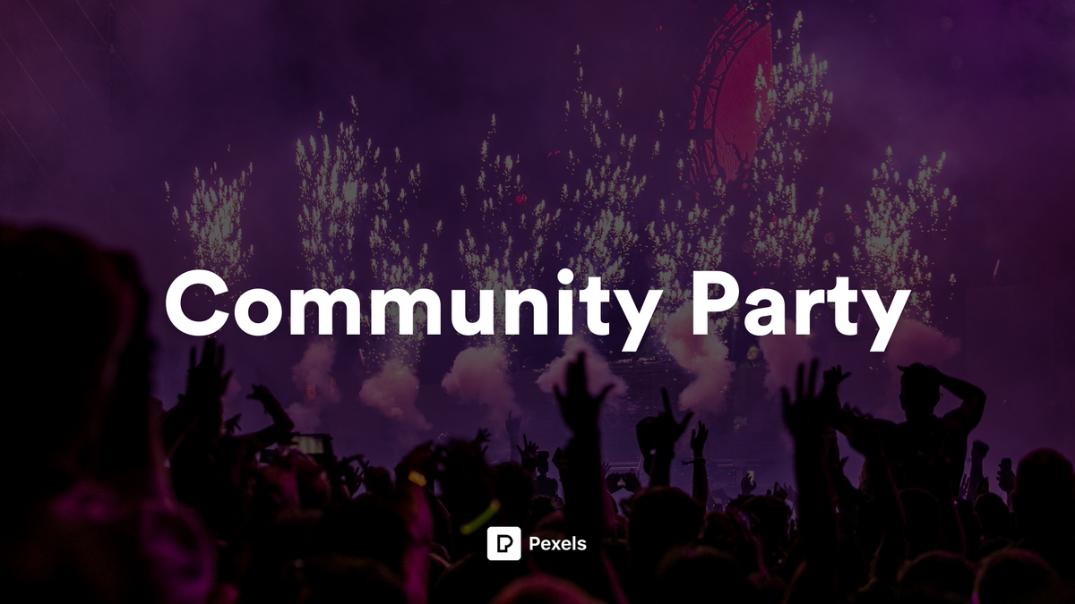 Community Party Pexels Meetup Wed May 05, 2021