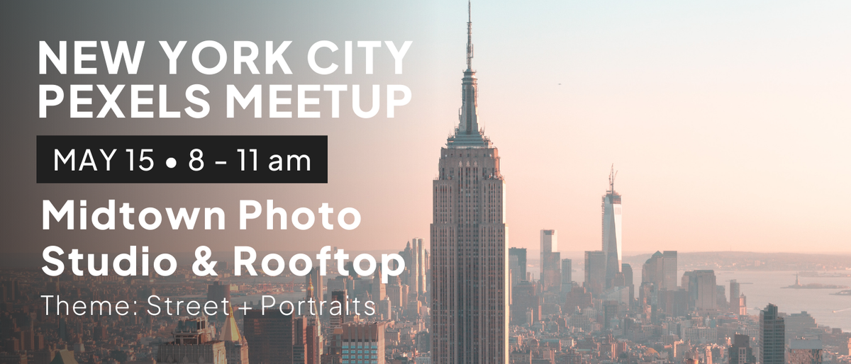 New York City Pexels Meetup: Midtown Photo Studio & Rooftop Pexels ...