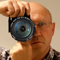 Grayscale Photography of Bare Tree Beside Body of Water · Free Stock Photo